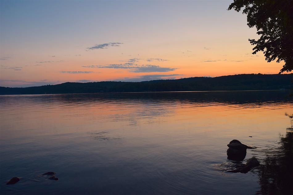 Sunset Lake Nature free image download