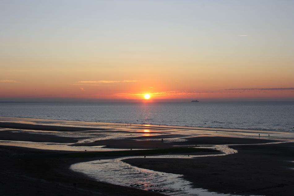 Landscape Normandy Beach view free image download