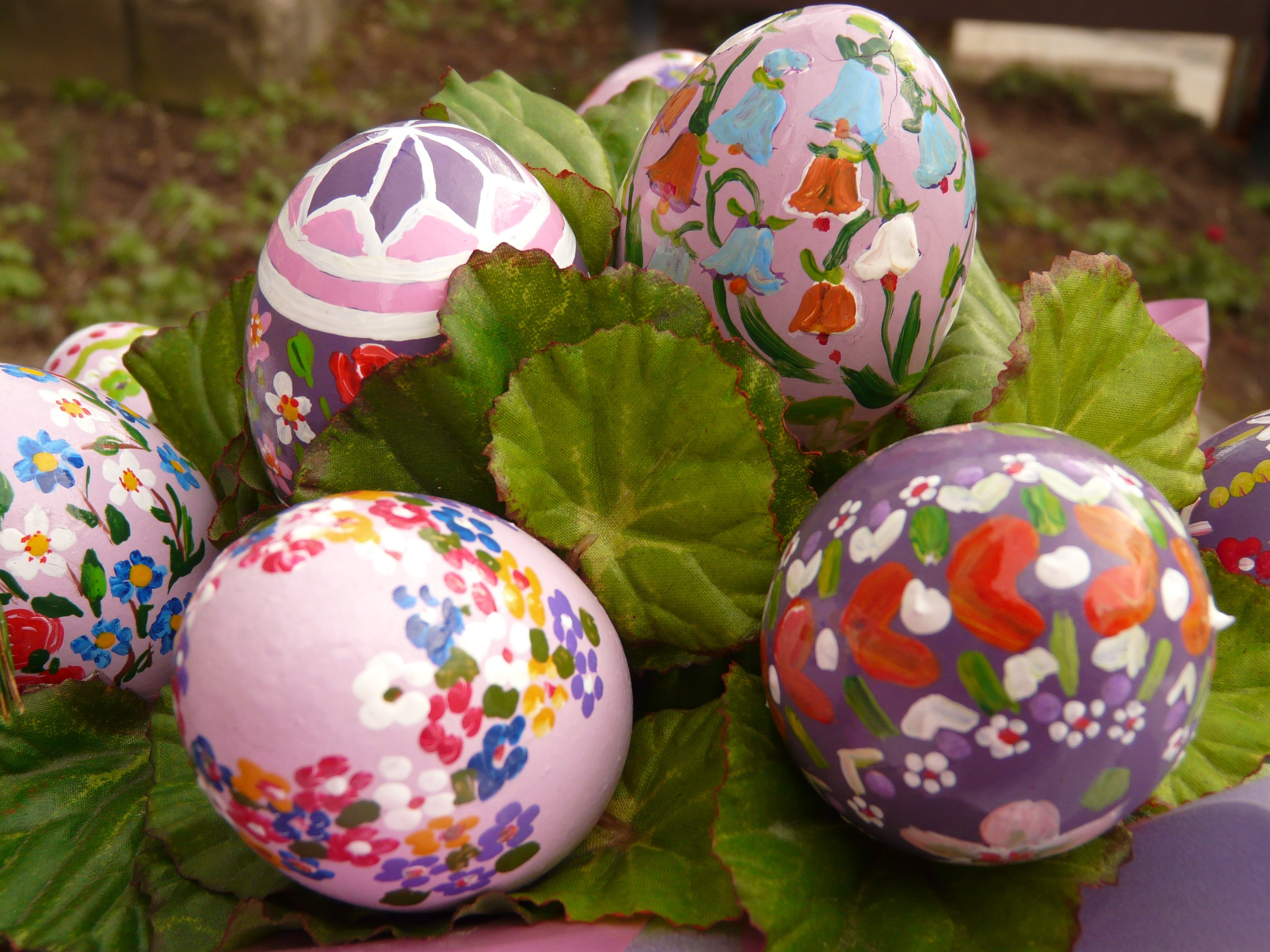 Easter Egg Paint colors free image download