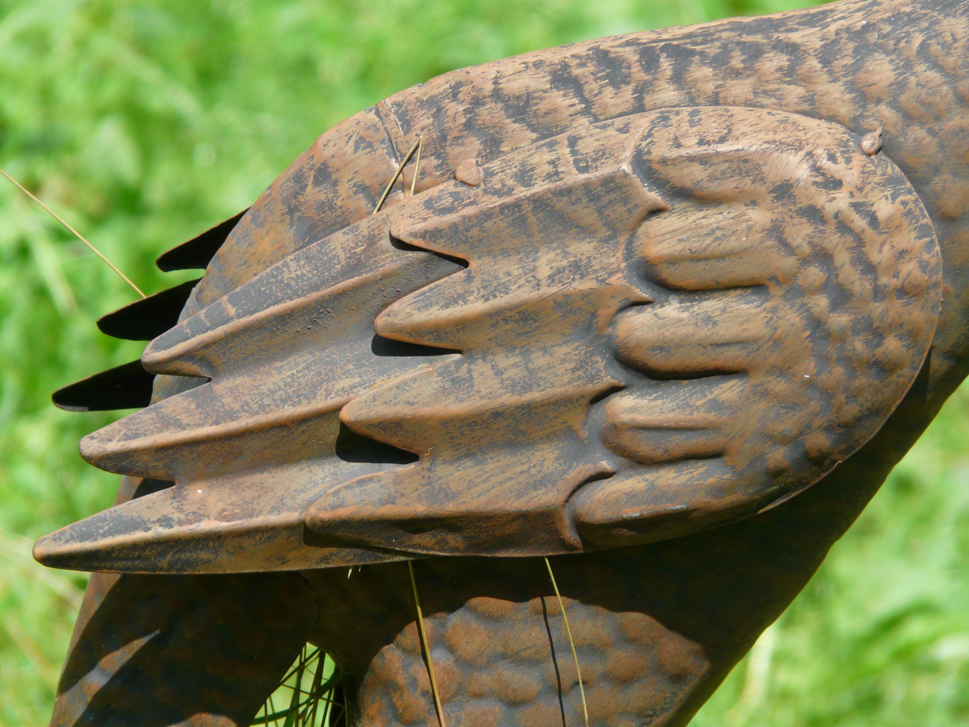 Wing Metal statue free image download