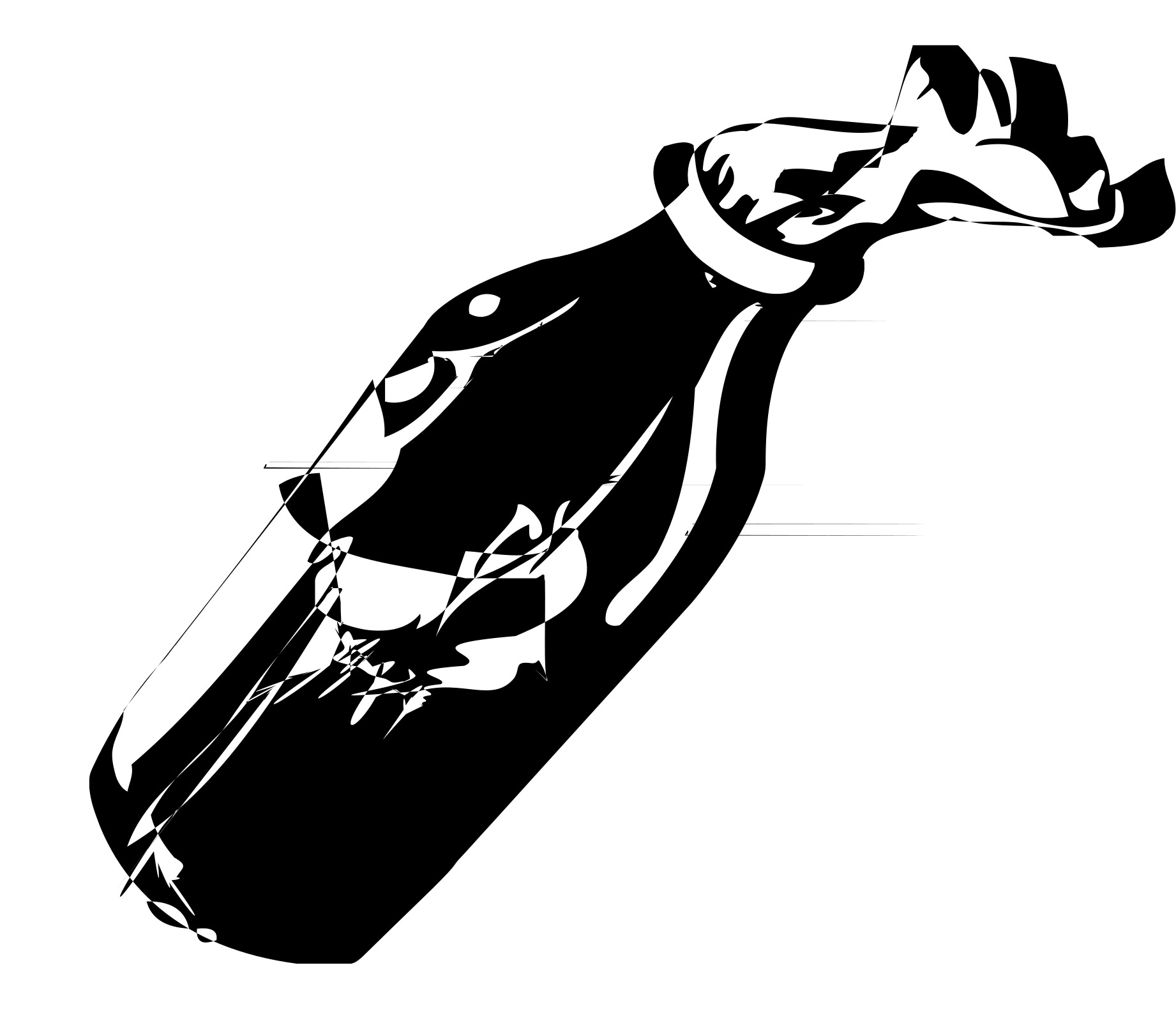 Bomb cocktail molotov drawing free image download