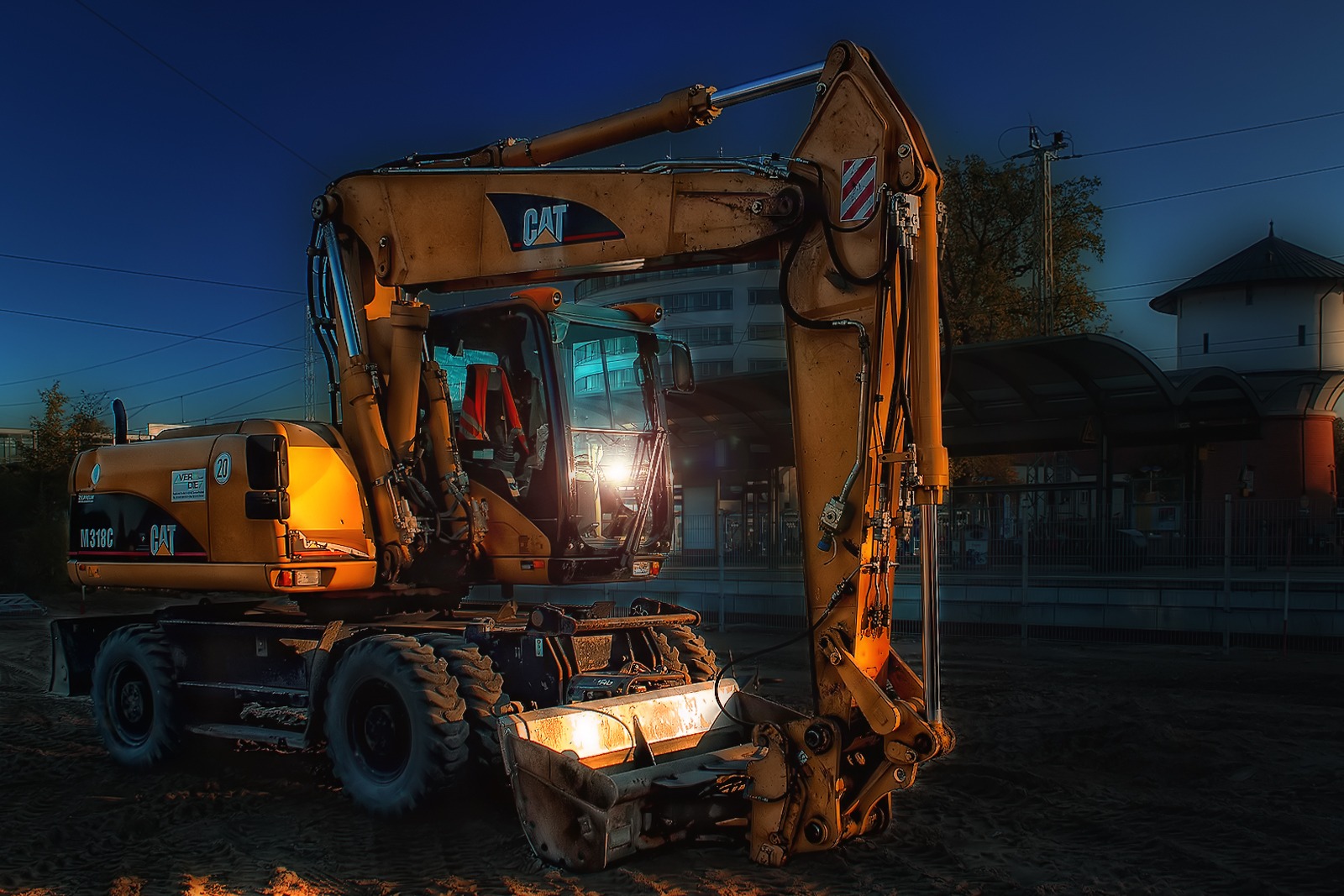Construction site Machine Excavators free image download