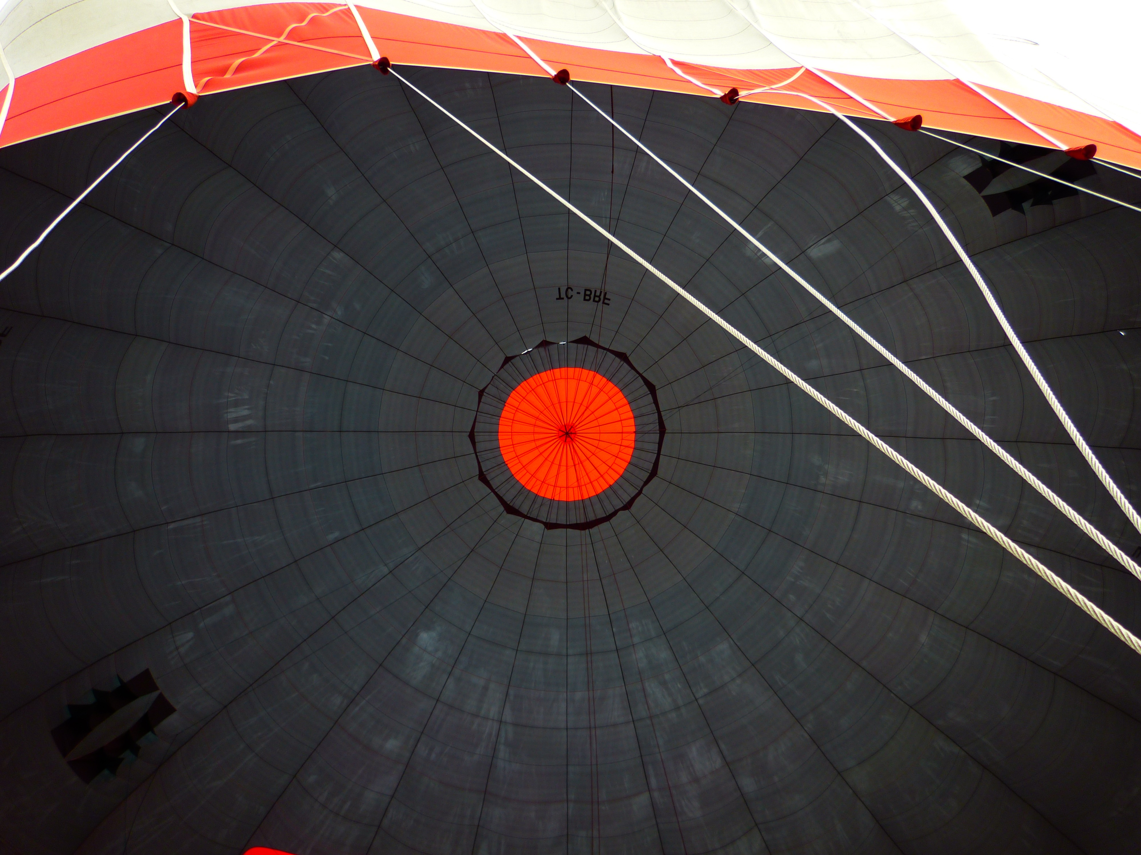 Inside hot air balloon free image download