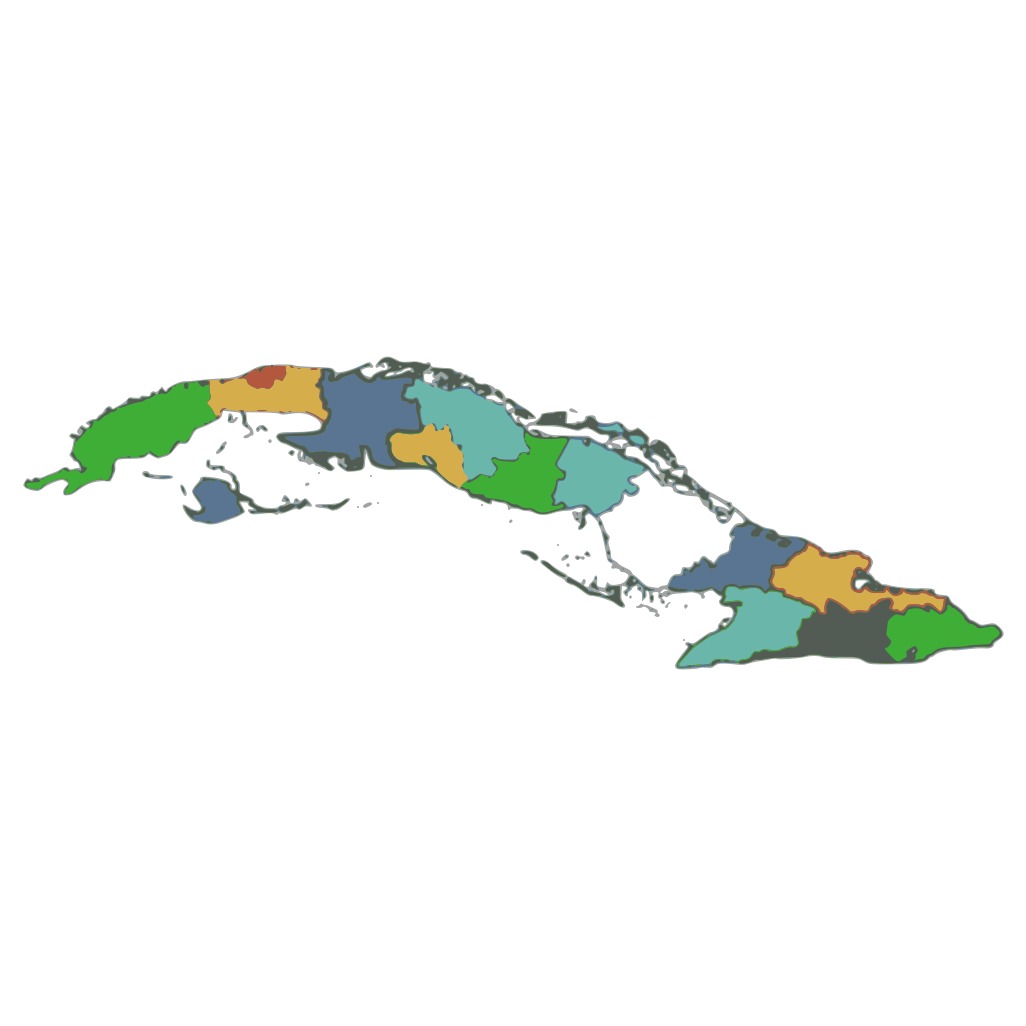 Cuba country map free image download