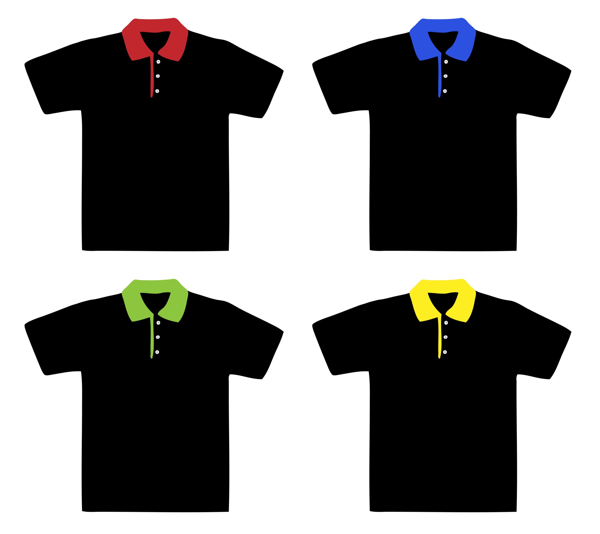 Clipart of cartoon polo shirts free image download