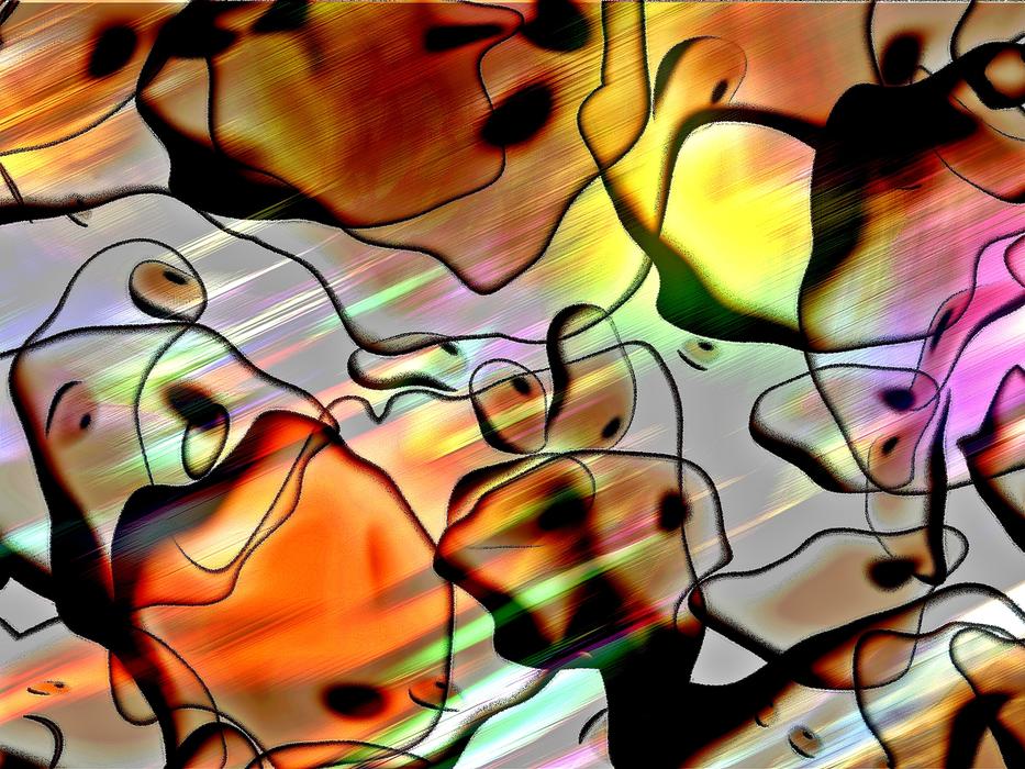 Abstract transparent drawing free image download