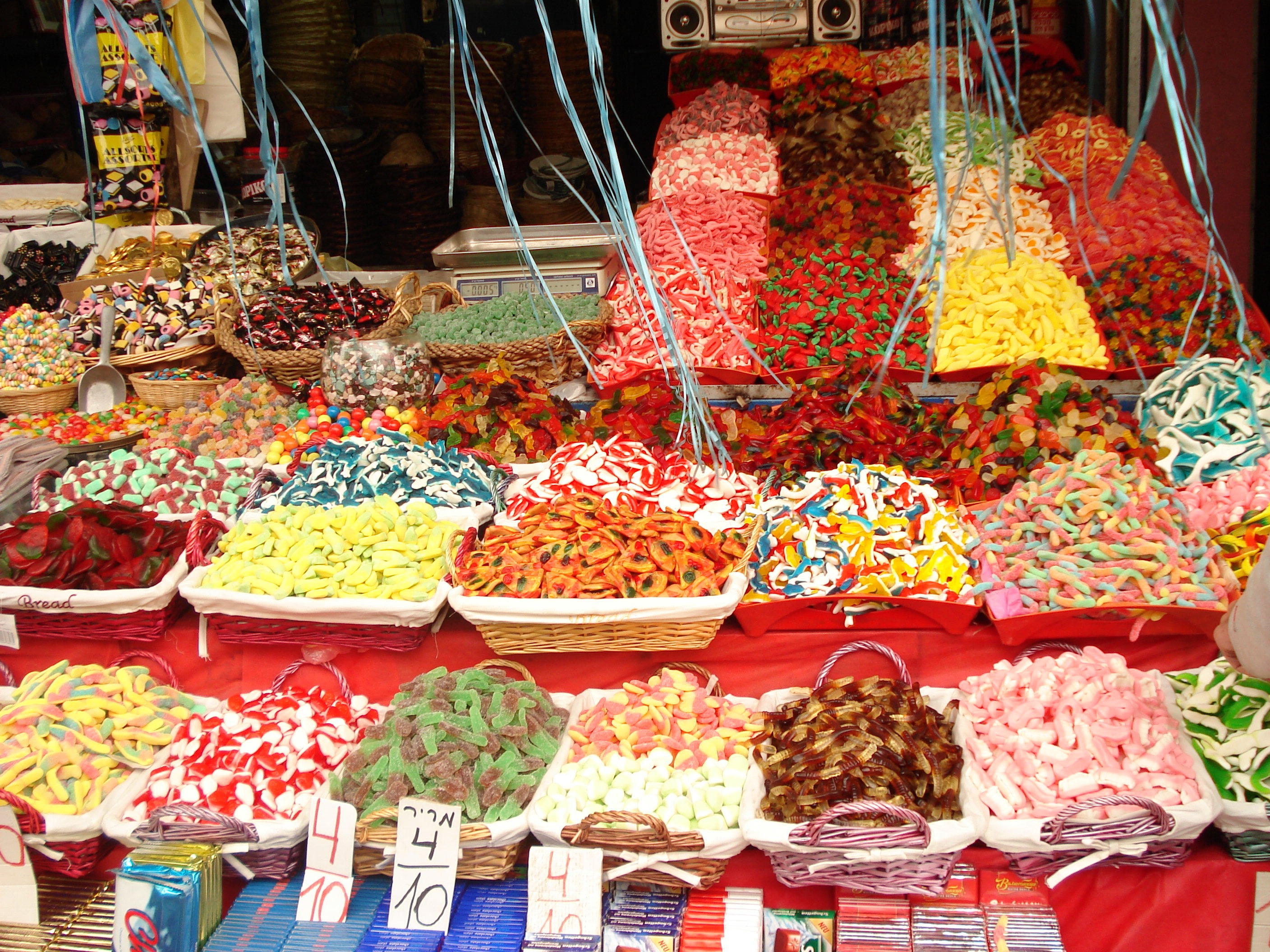 Colorful Candy store free image download