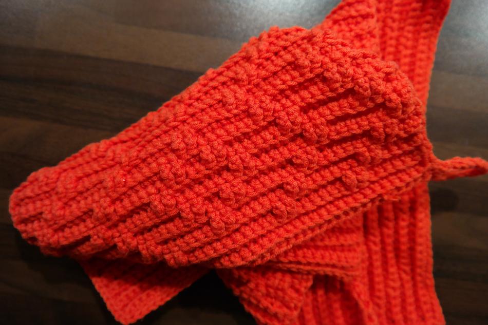 Oven Mitts Red Crochet free image download