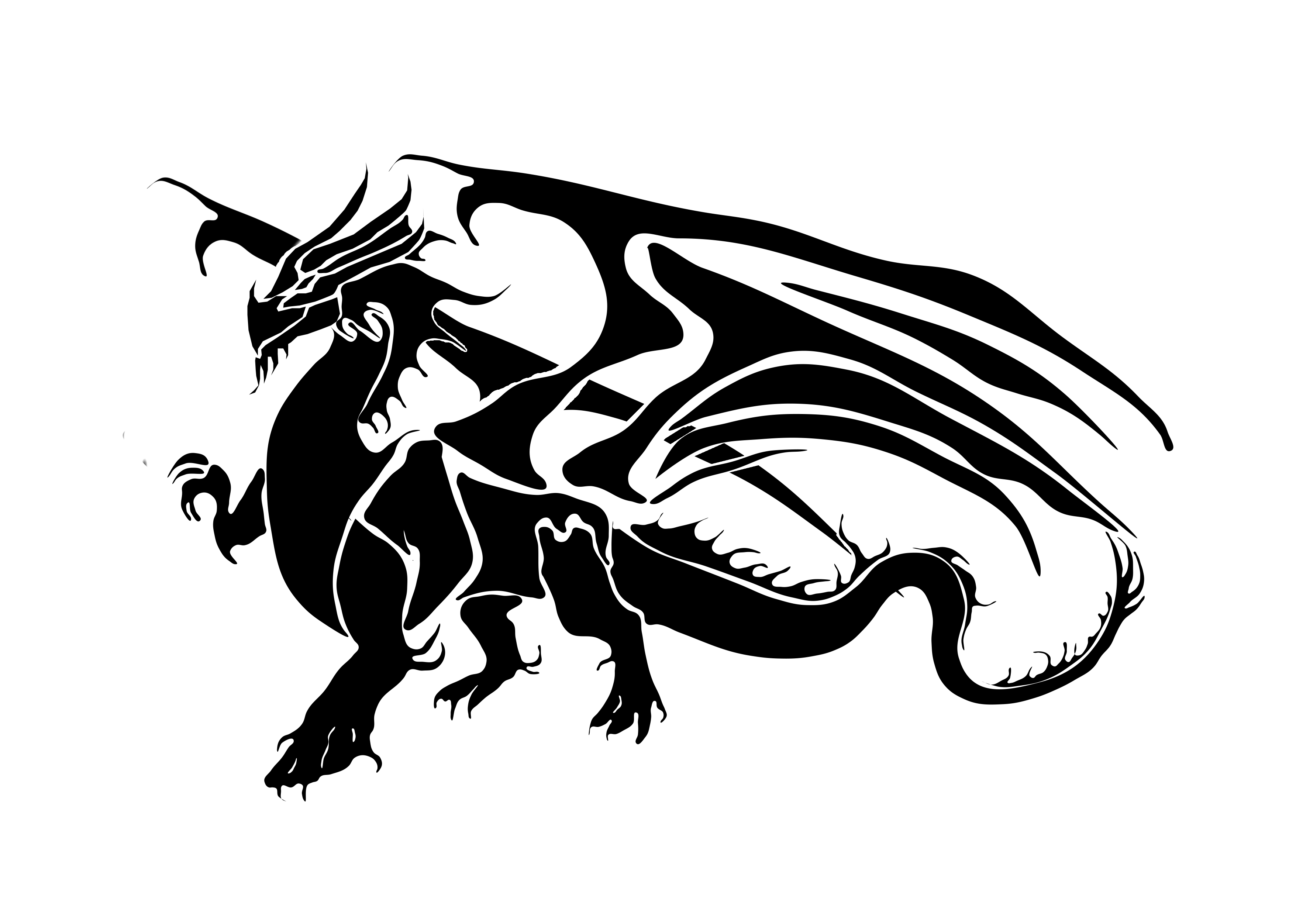 Dragon fire evil strong shadow free image download