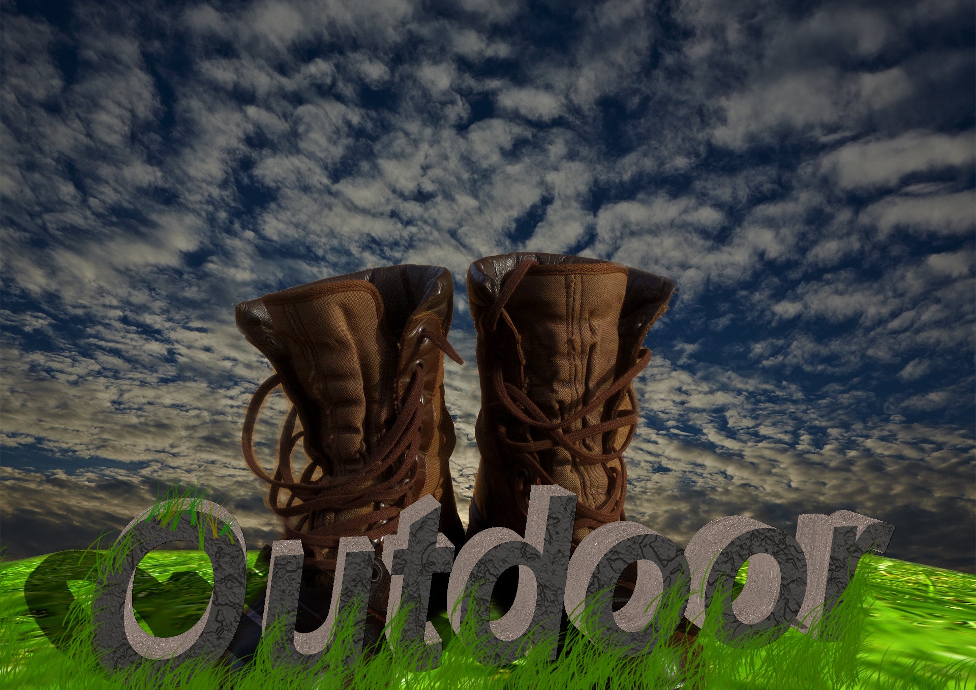 Sky grass shoes outside outdoor free image download