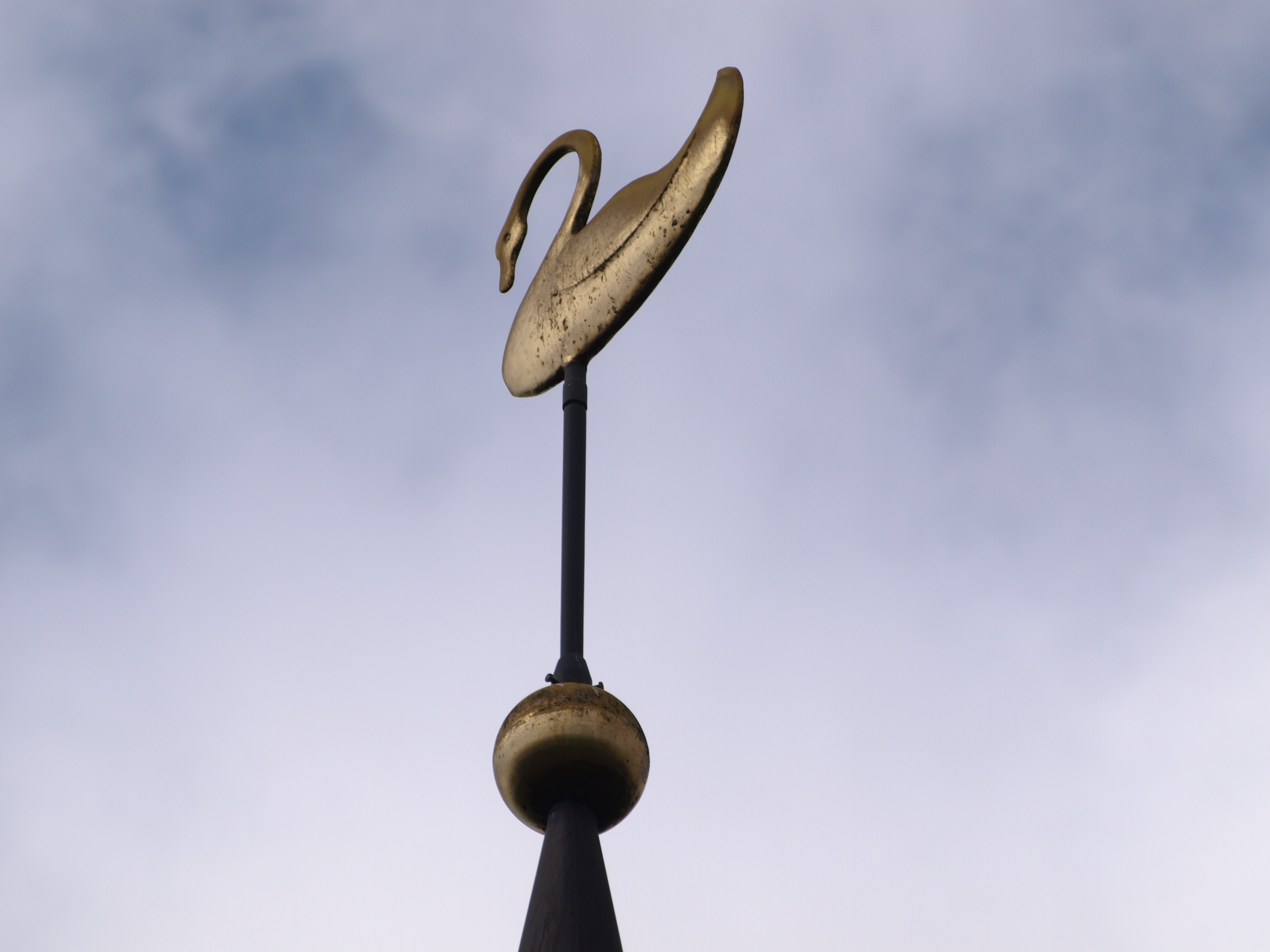 Spire Weather Vane Figure free image download