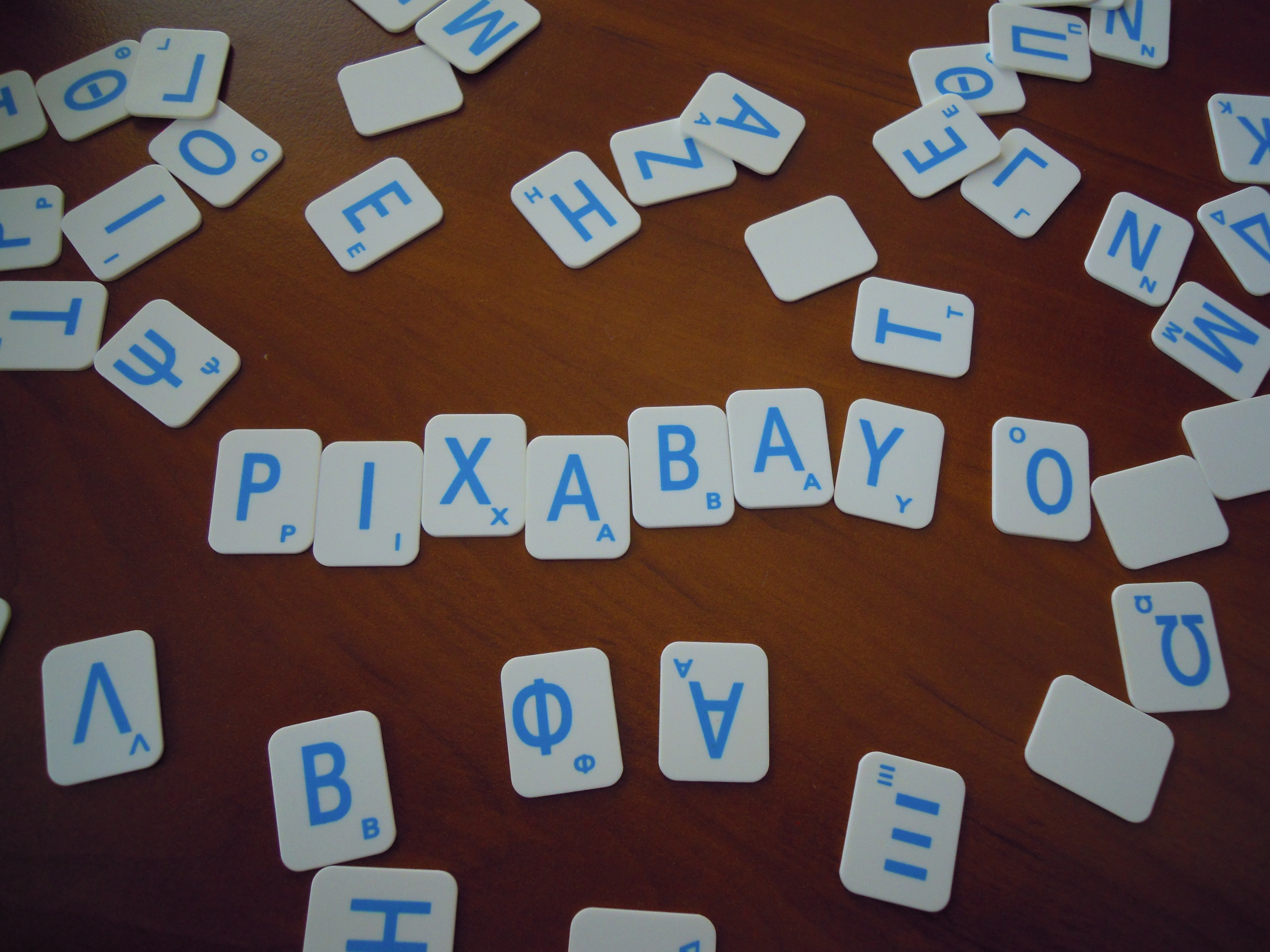 Pixabay Board Game letters free image download