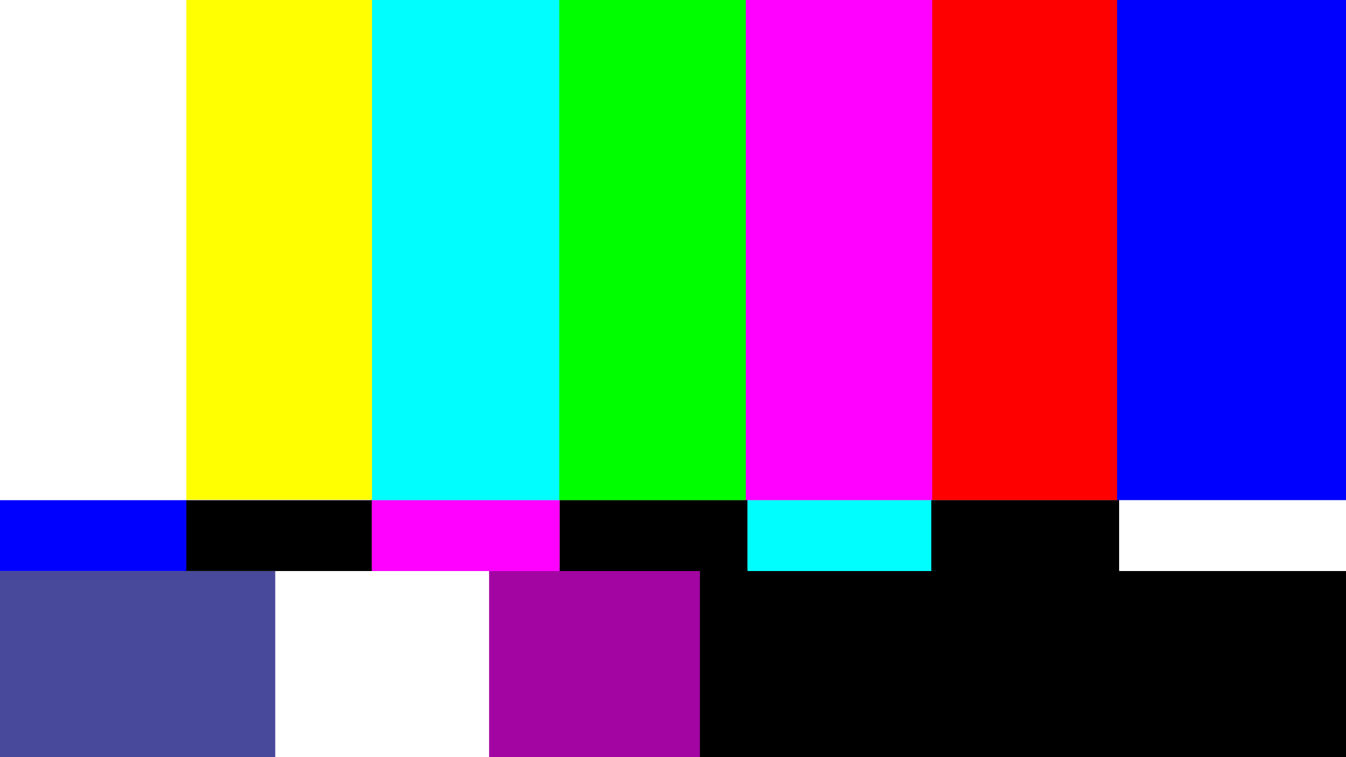 Rainbow screensaver, TV broadcast break free image download