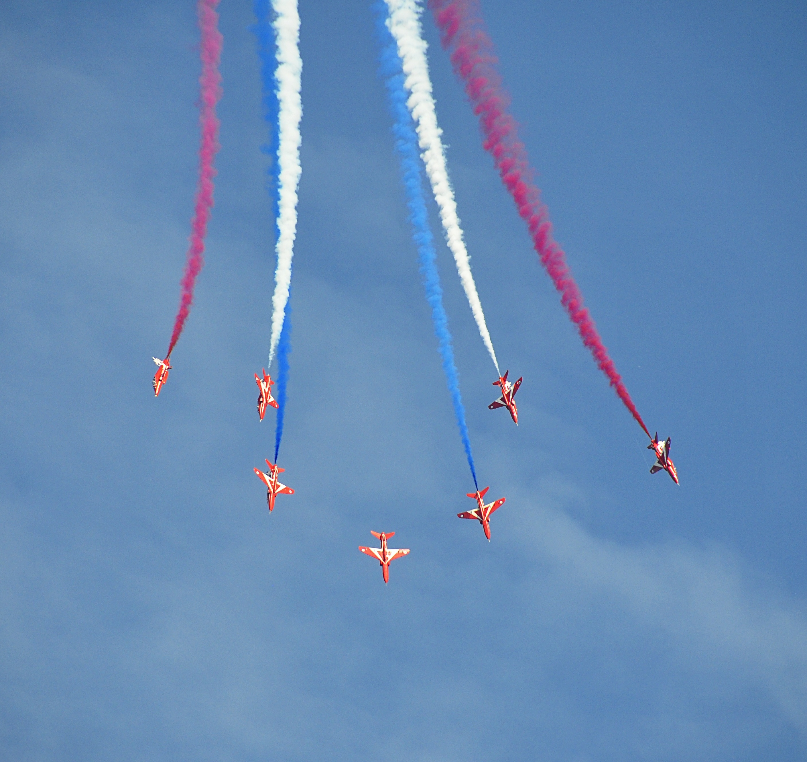 Airshow Red Arrows Fighter Jets free image download