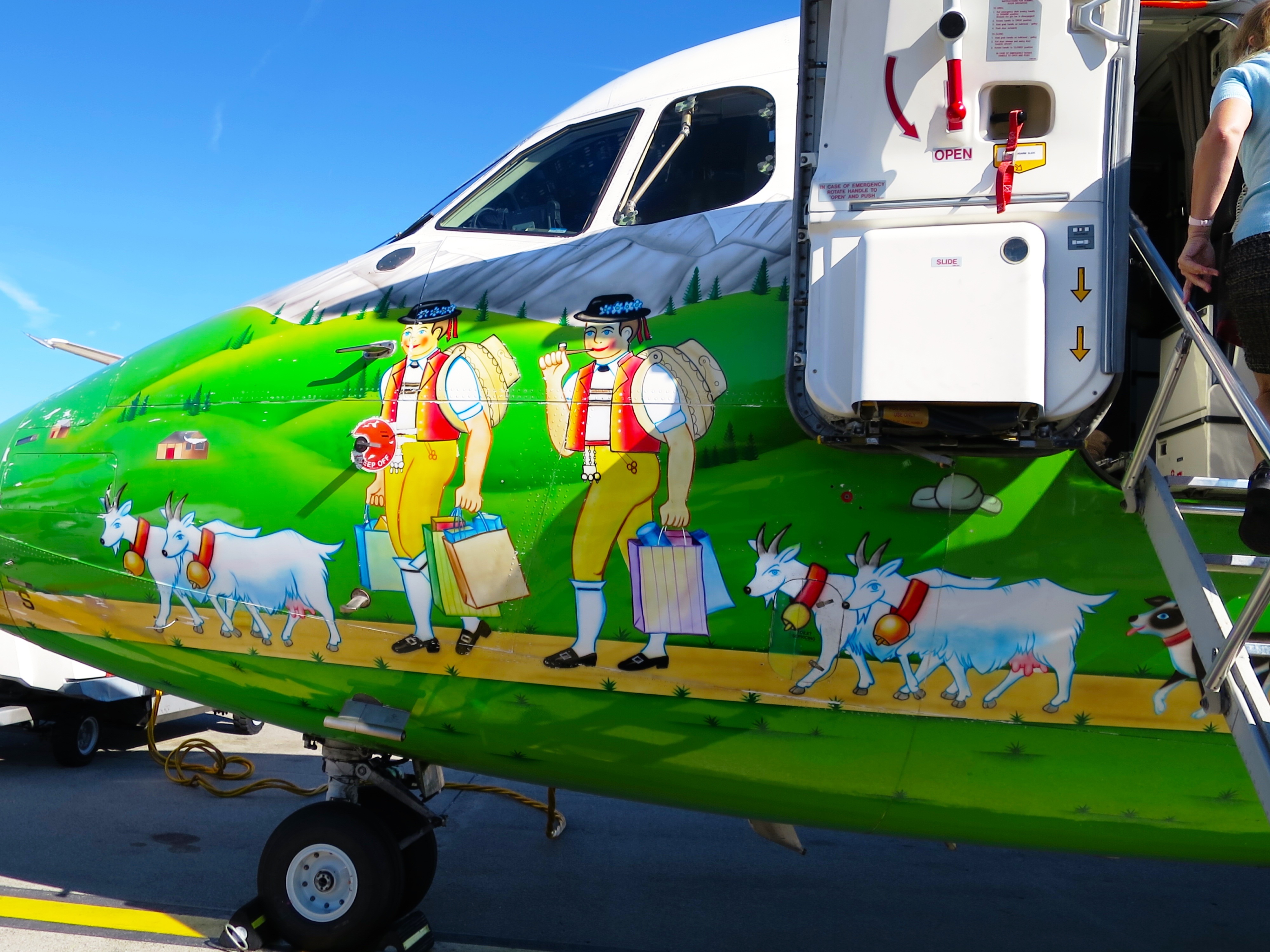 Swiss Air Aircraft Free Image Download