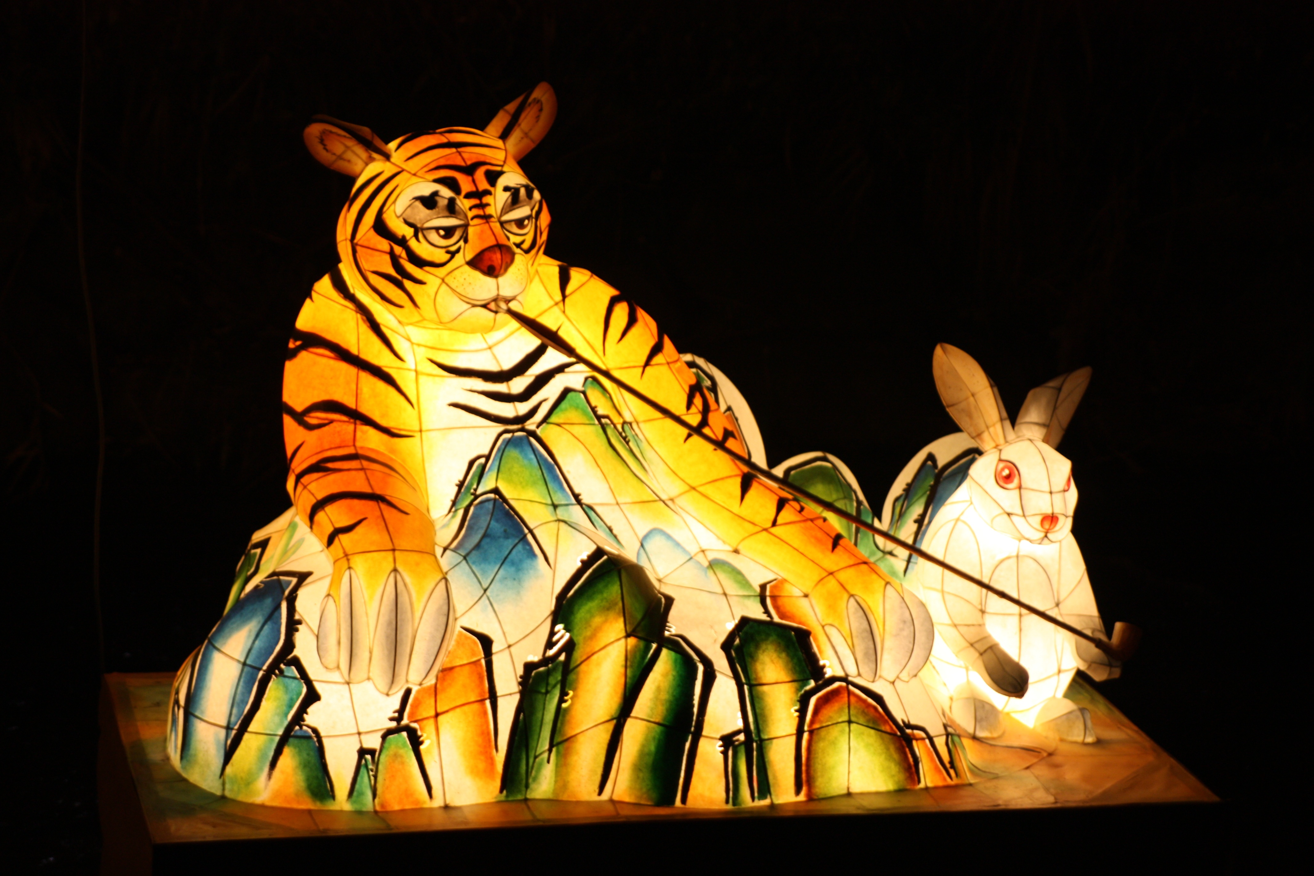 Tiger Lantern Festival free image download