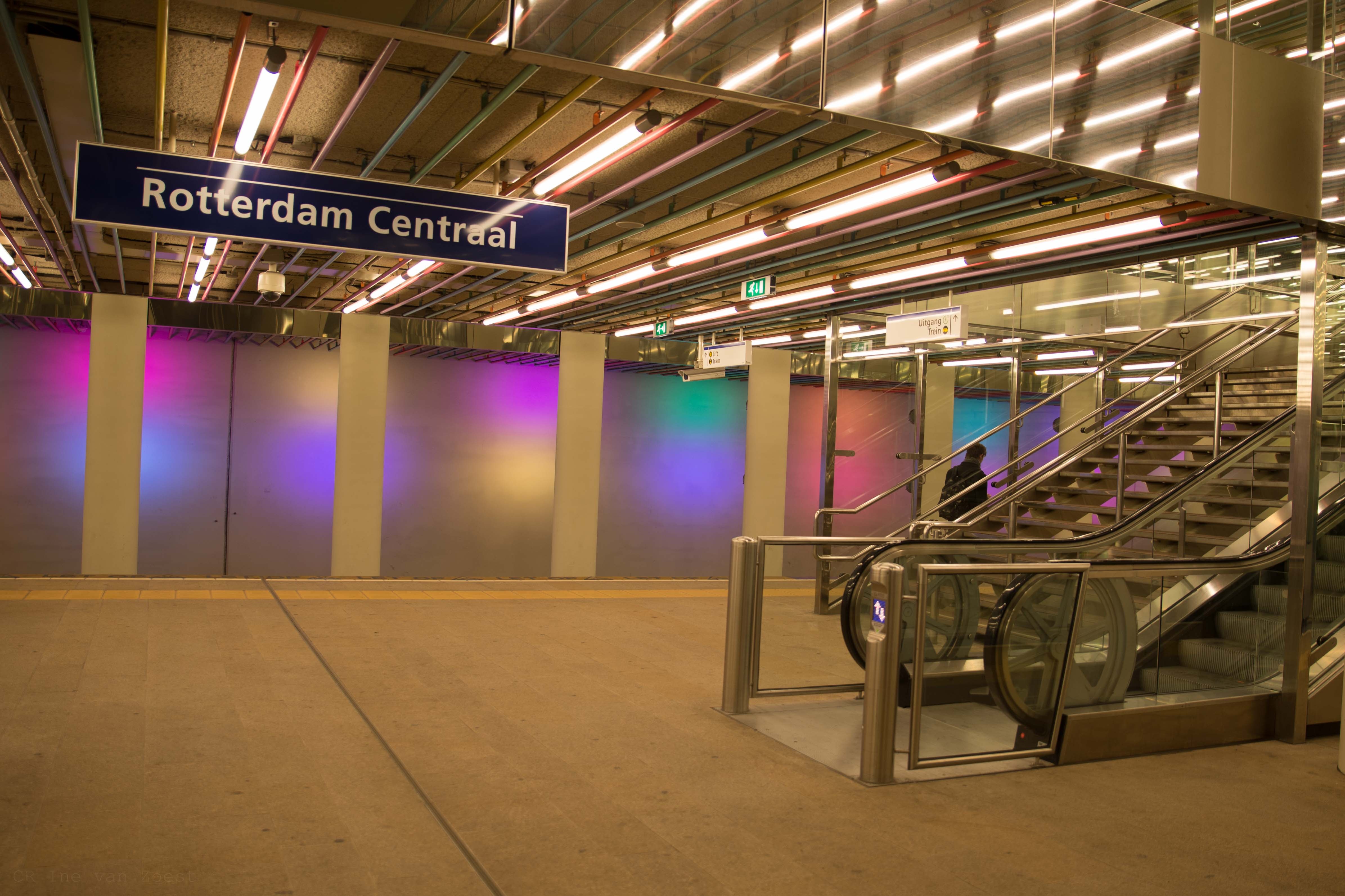Rotterdam Lines Colors lights free image download