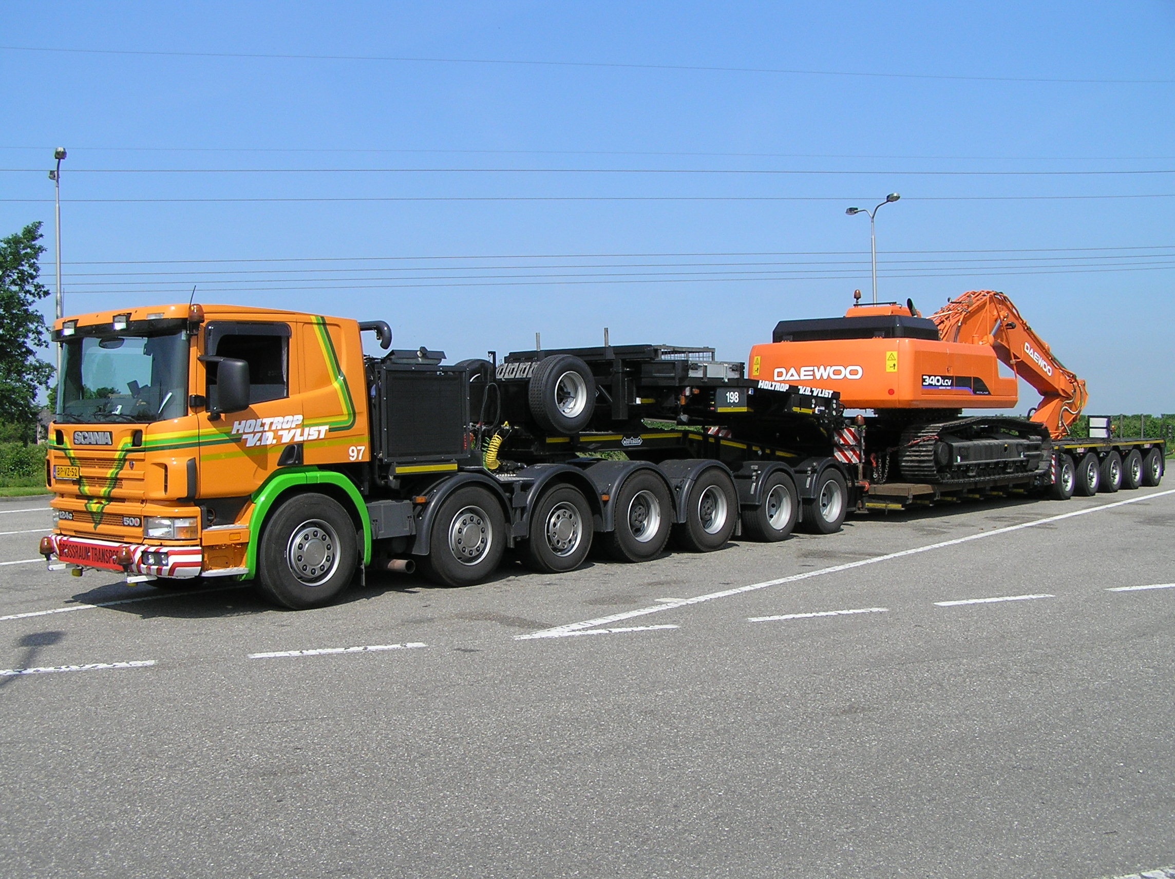 Scania Low Loader Five Axes Narrow free image download