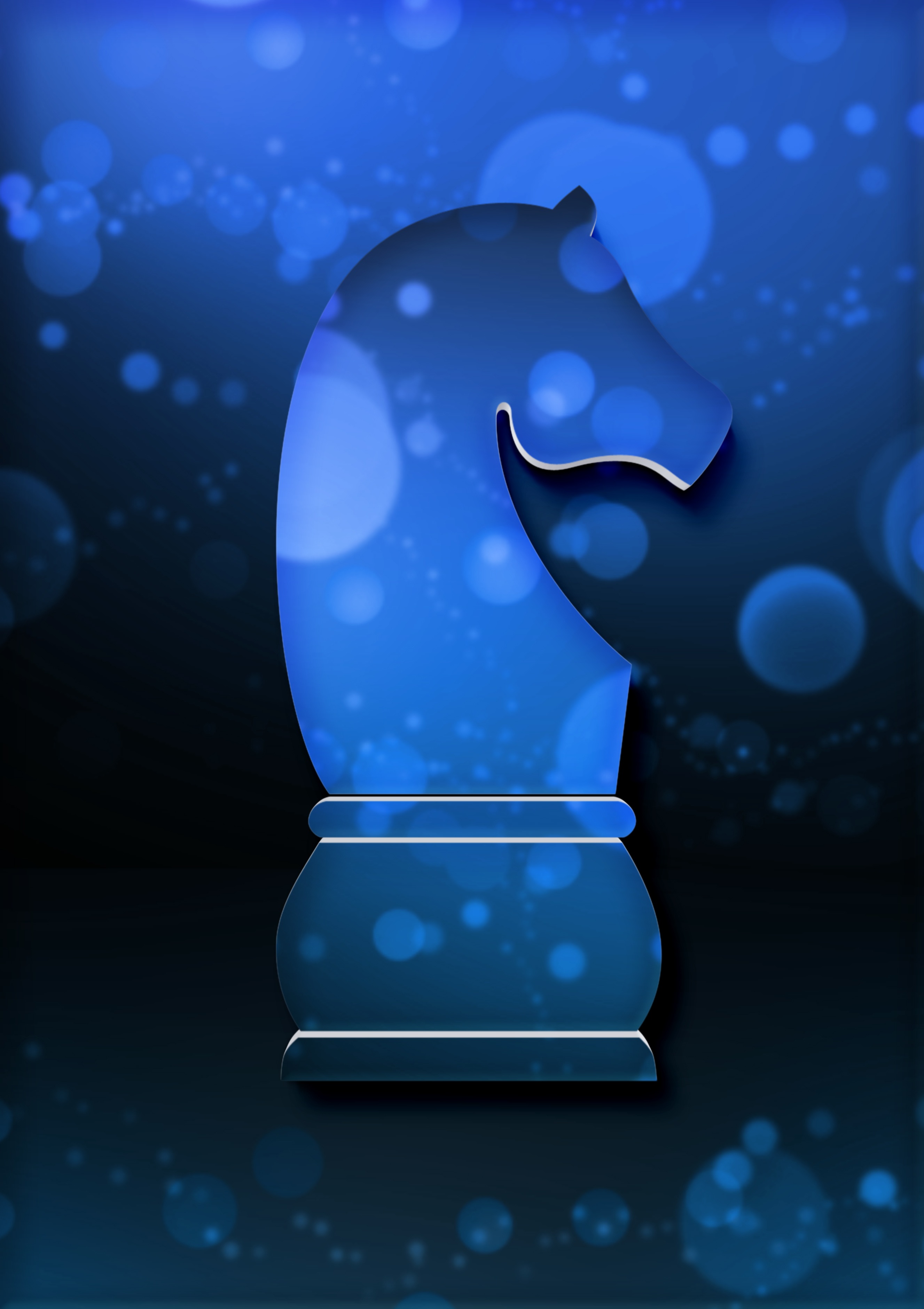 Springer chess pieces bokeh free image download