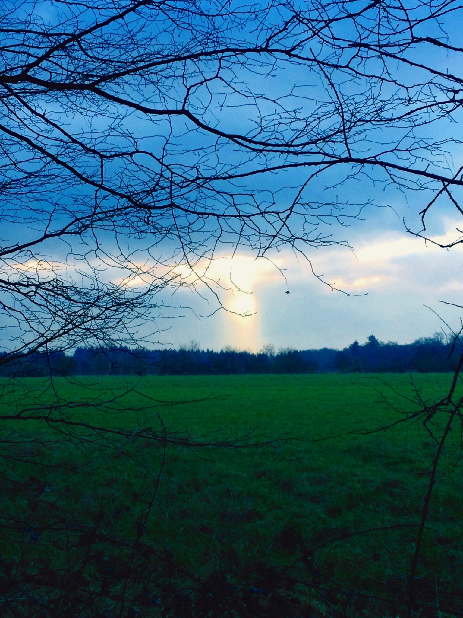 Sky Blue Sun free image download