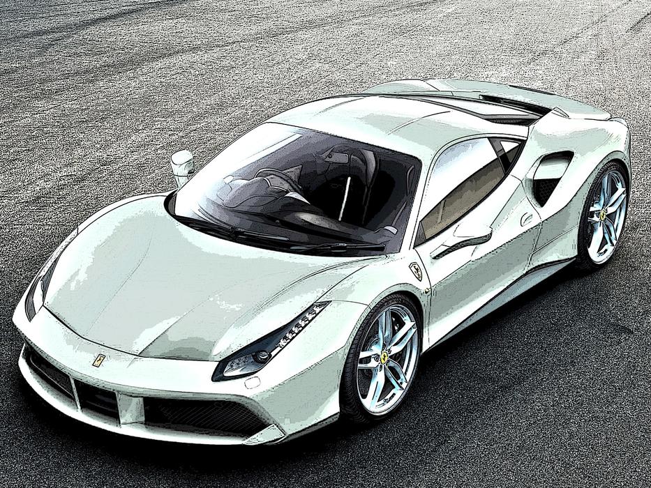 Ferrari Machine 488 Gtb free image download