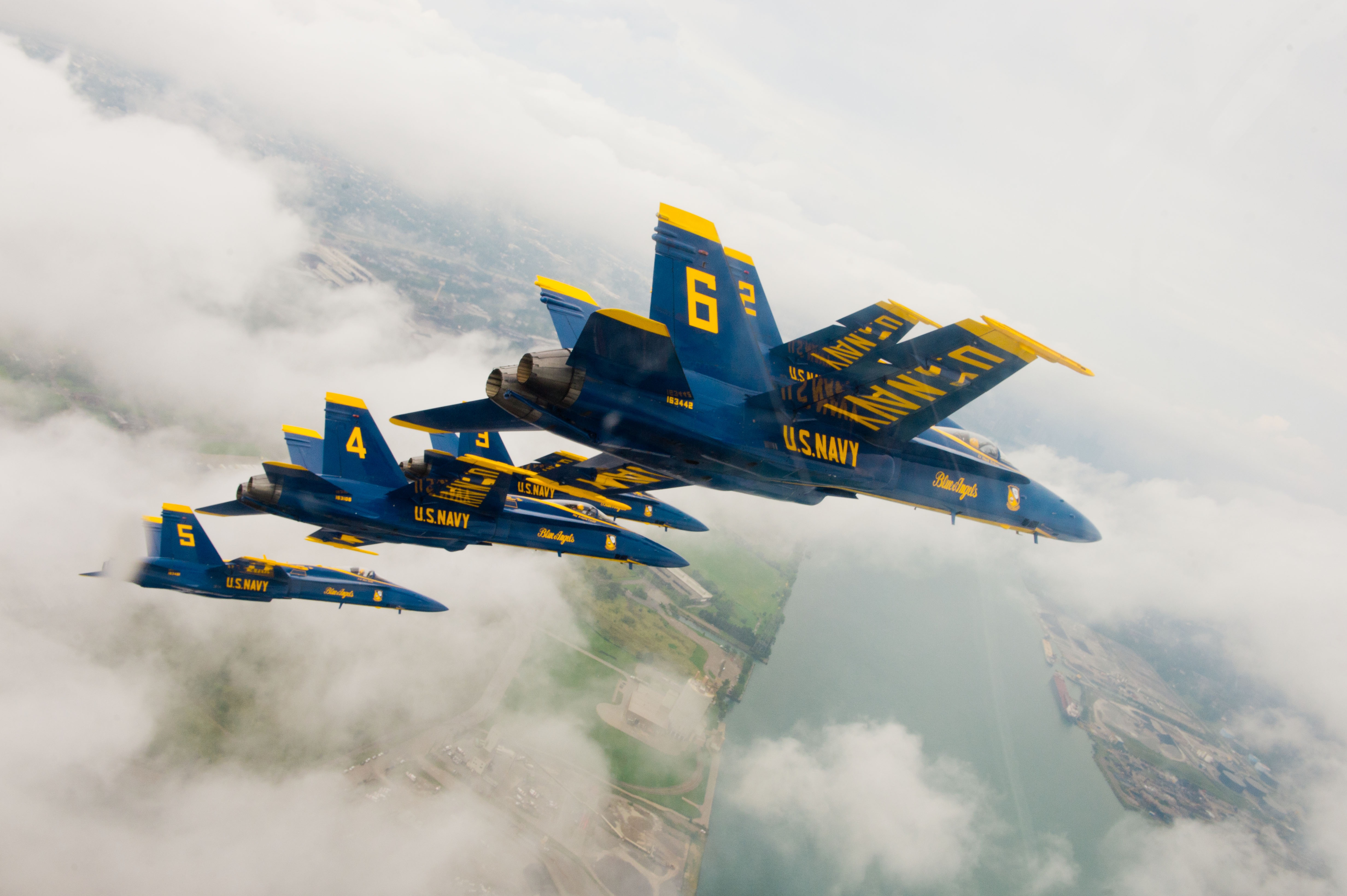 Navy Blue Angels Flying Aircraft free image download