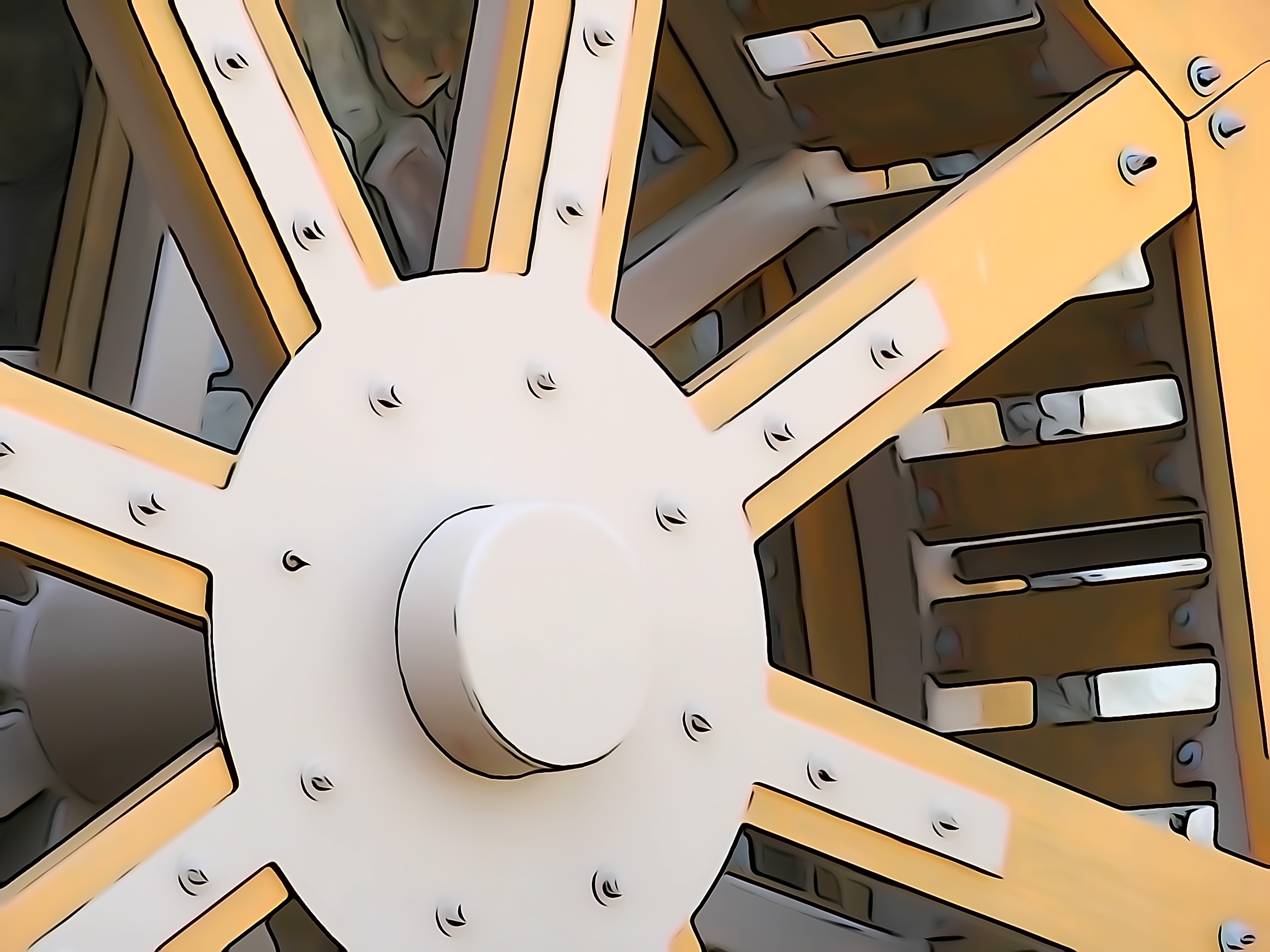 Waterwheel Gear Wooden free image download