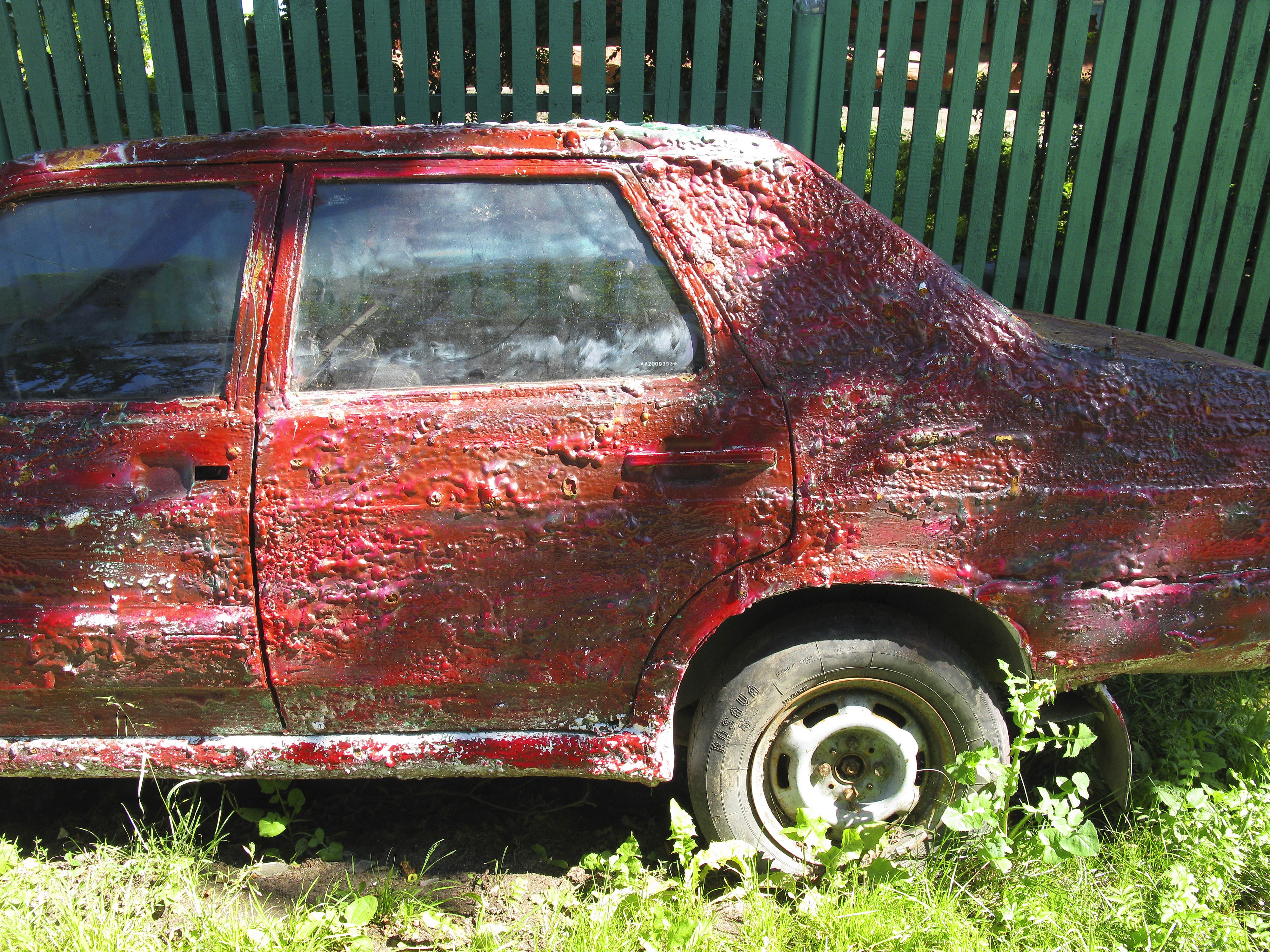 Auto Lada Rusty Old free image download