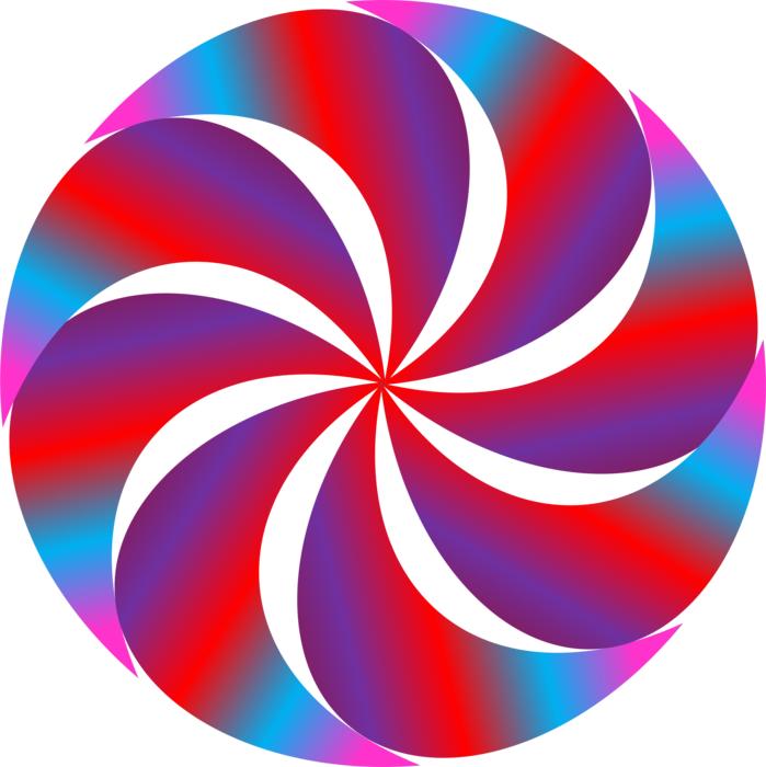 Gradient swirl design element bold free image download