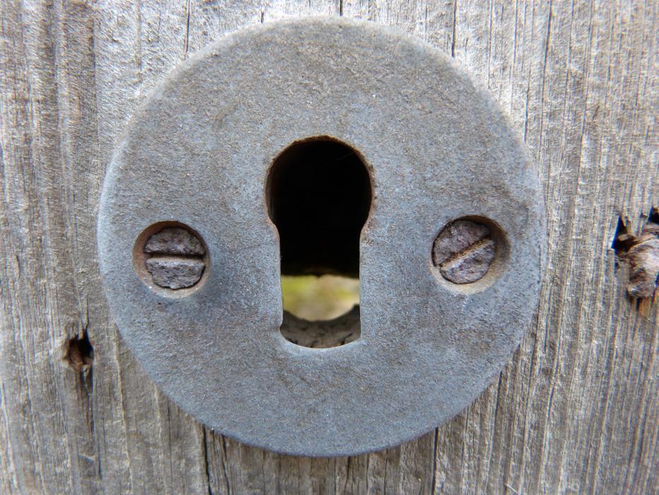 Key Hole Rust Old free image download