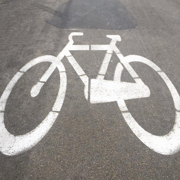 Cycle Track Signage on road free image download