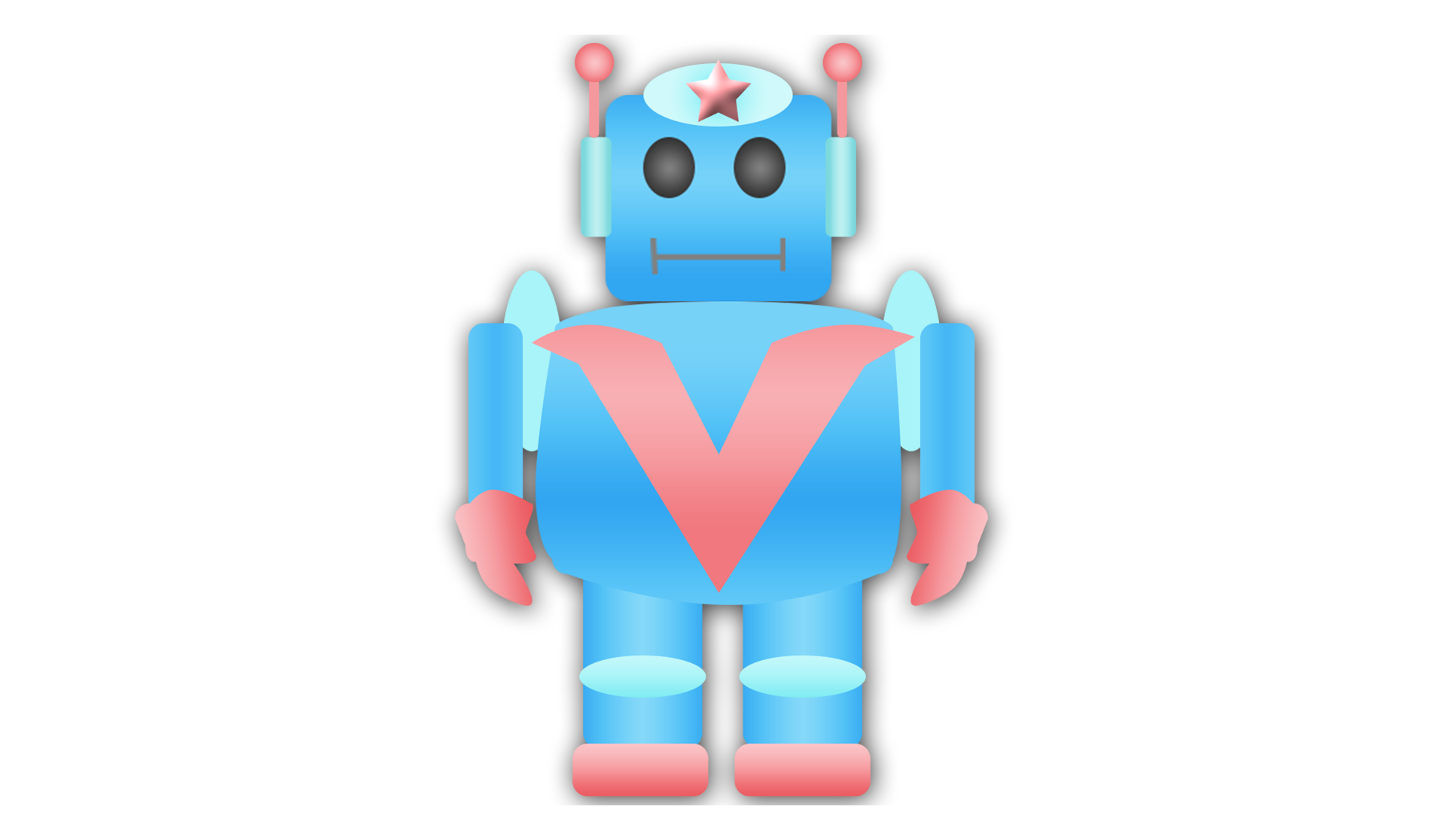 Blue robot toy free image download