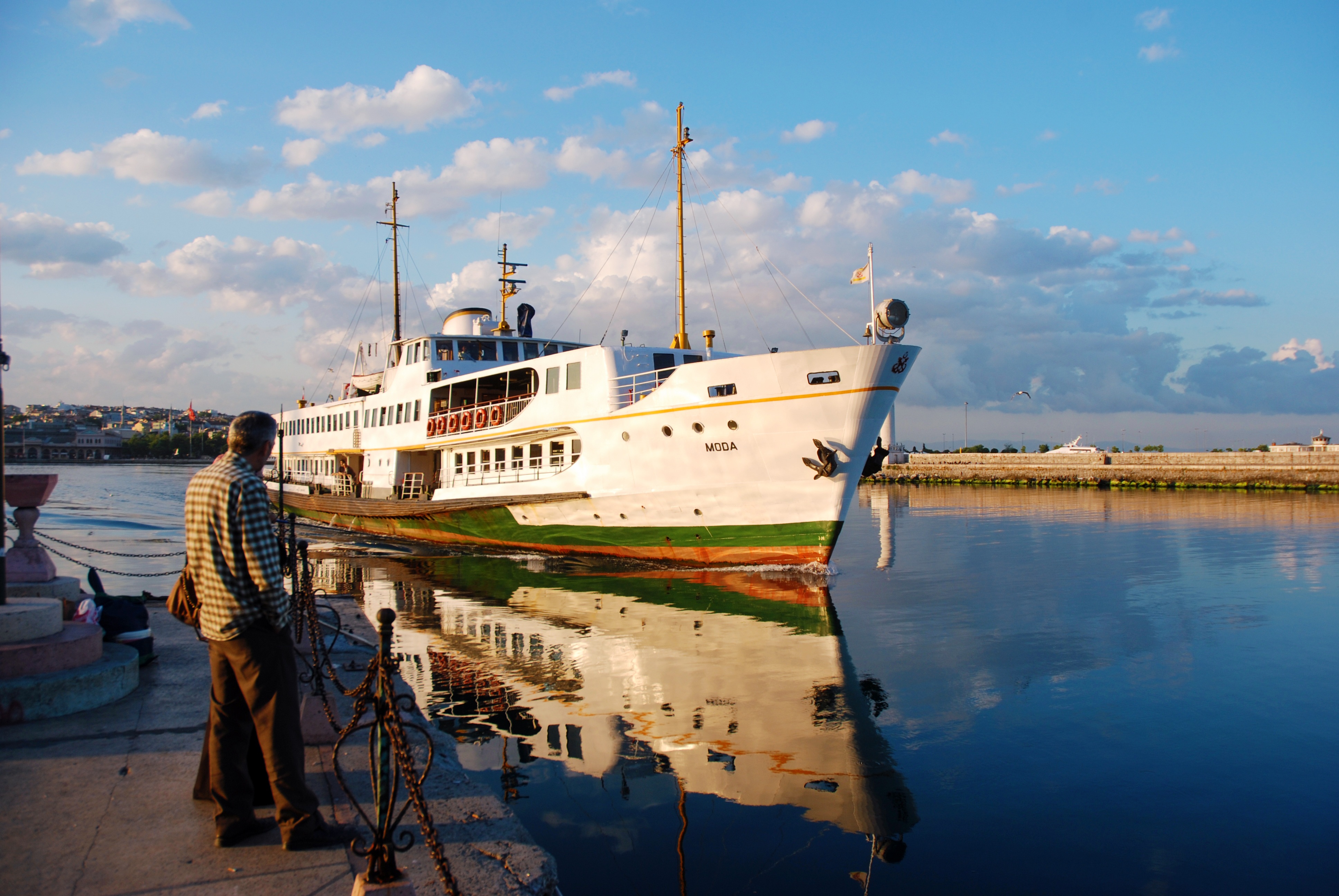 Morning Ship Haydarpaşa free image download