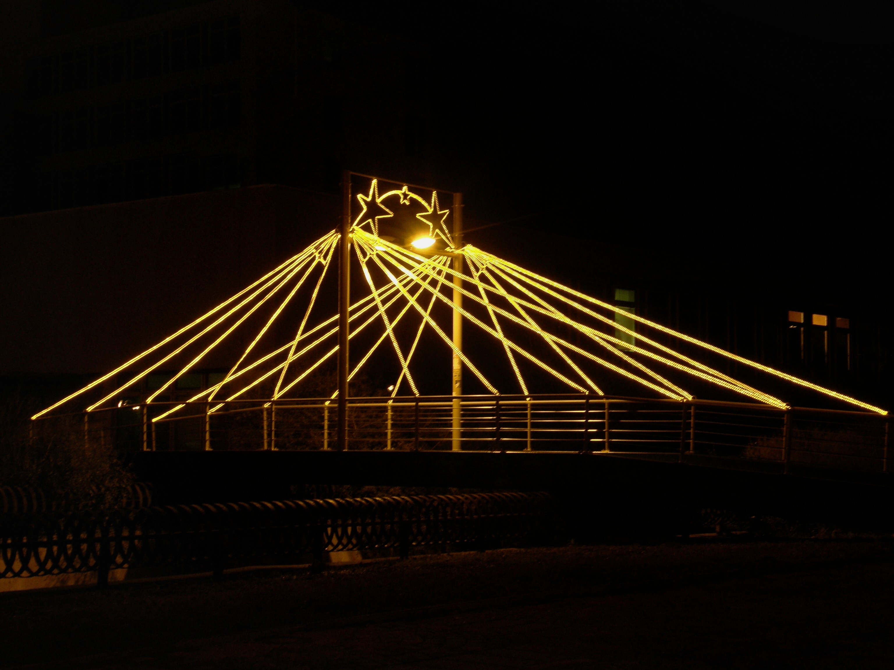 Bridge Night Lighting free image download