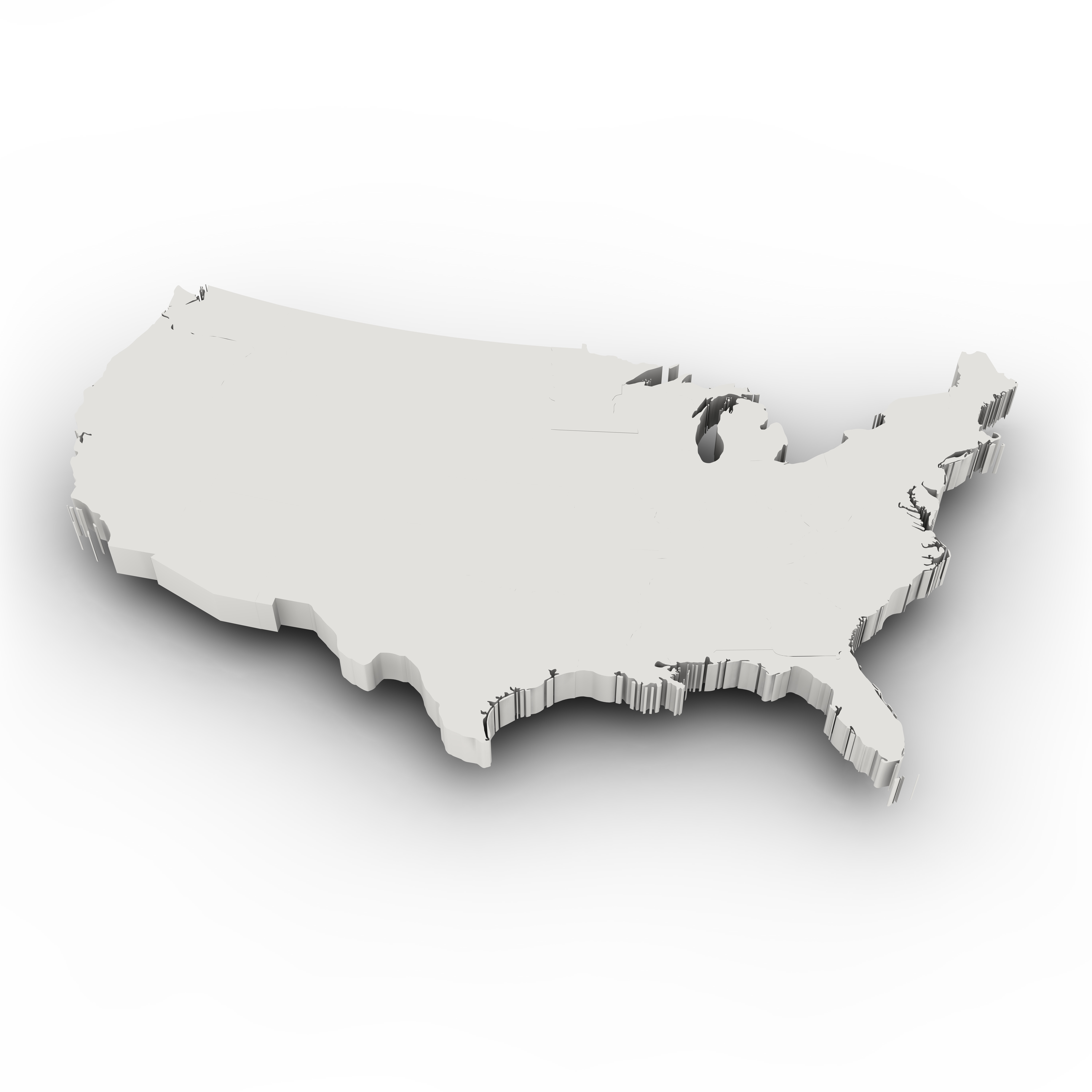 Map usa borders country free image download