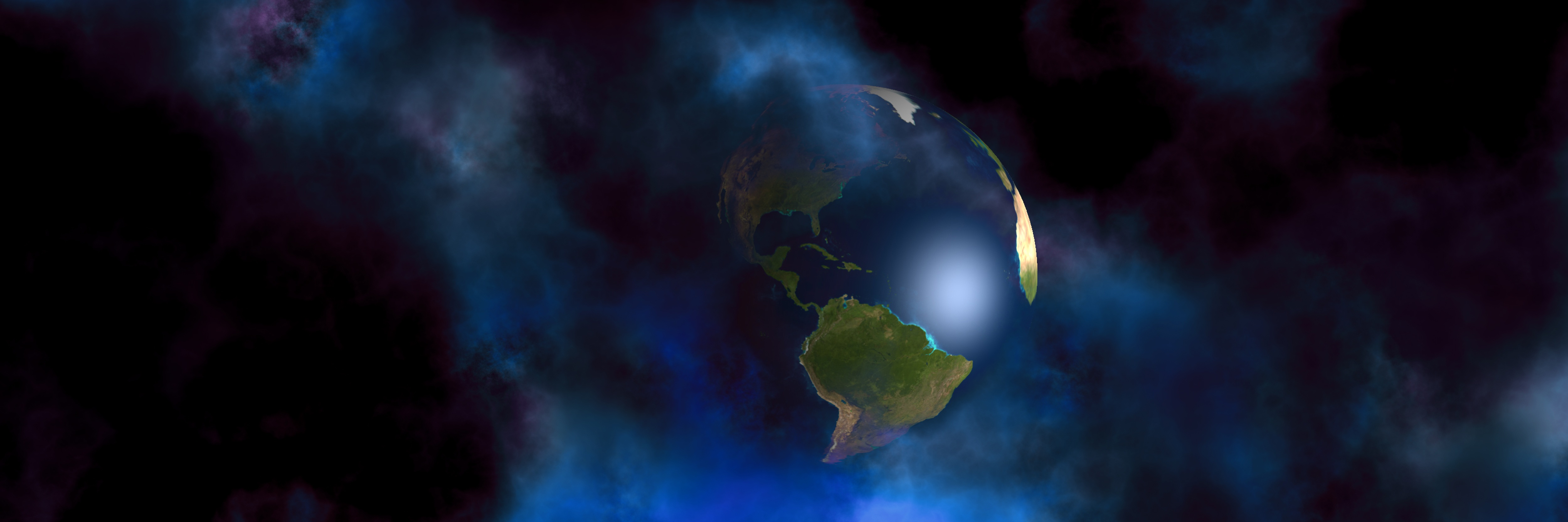 Banner header universe star earth free image download