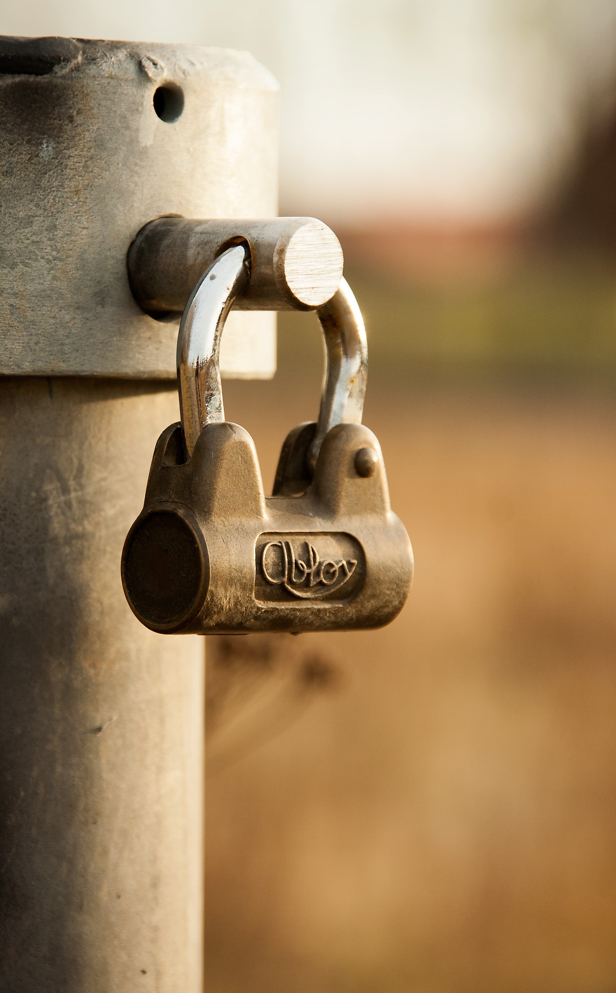 Lock Metal Brown free image download