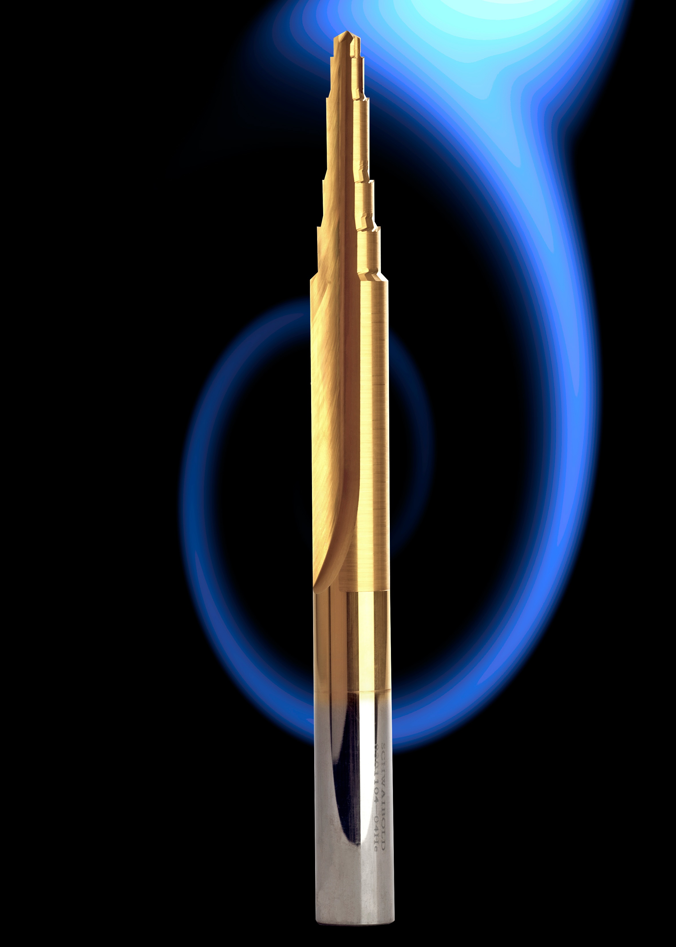 Metal drill blue light photo design free image download