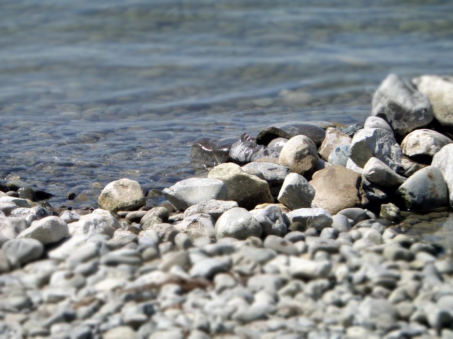 Lake Constance Bank Stones free image download