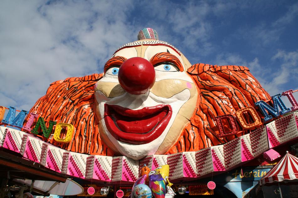 Fair Clown Ride free image download