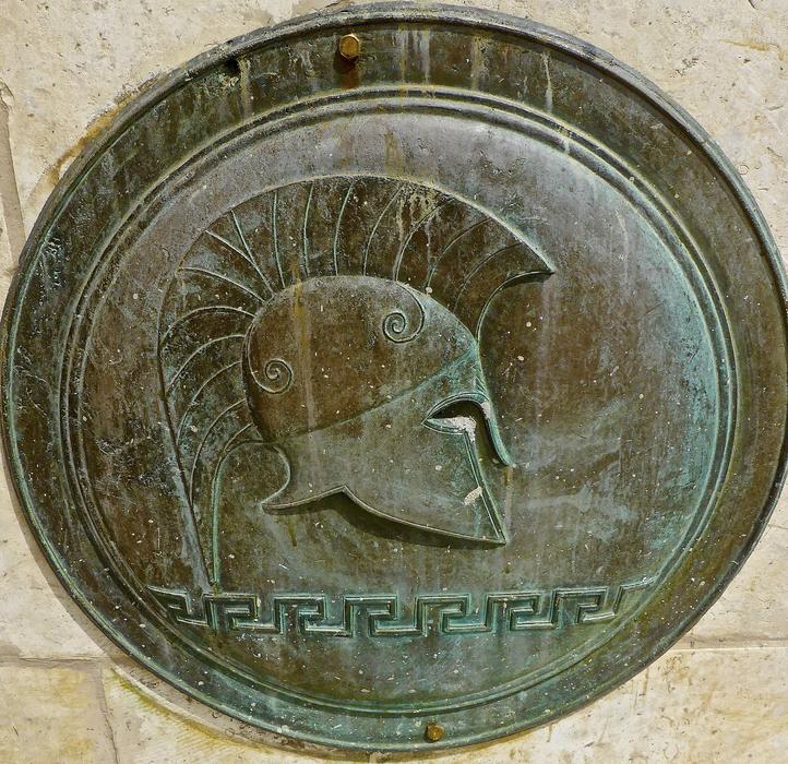 Plaque Roman Bronze free image download