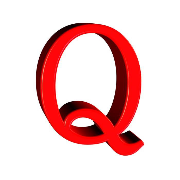 English letter Q free image download