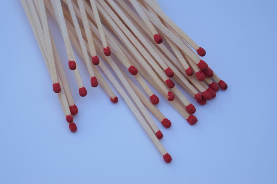 Matches scattered on the table free image download