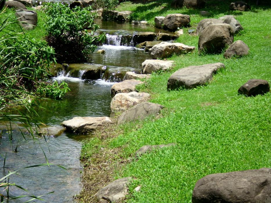 Park Running Water free image download
