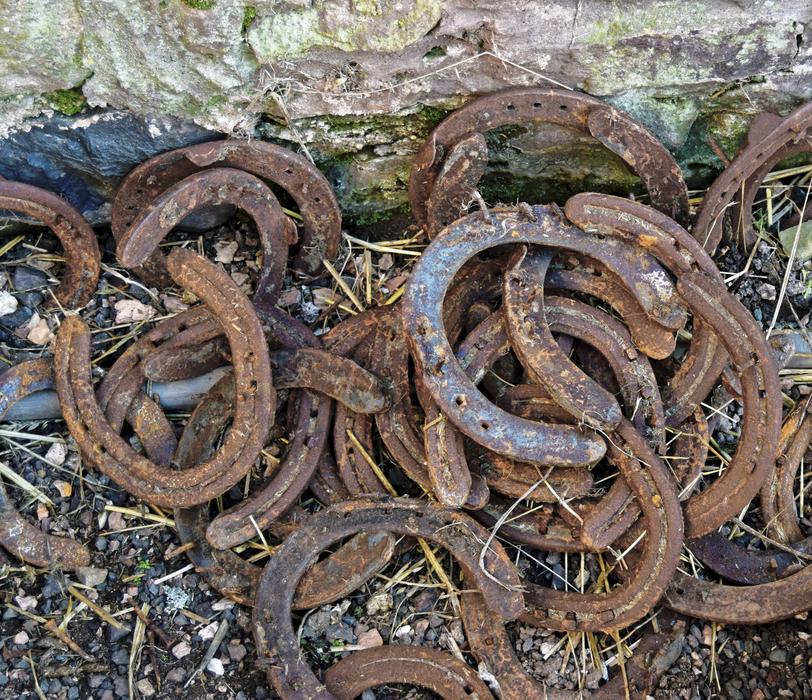 Horse Shoes Rusty free image download