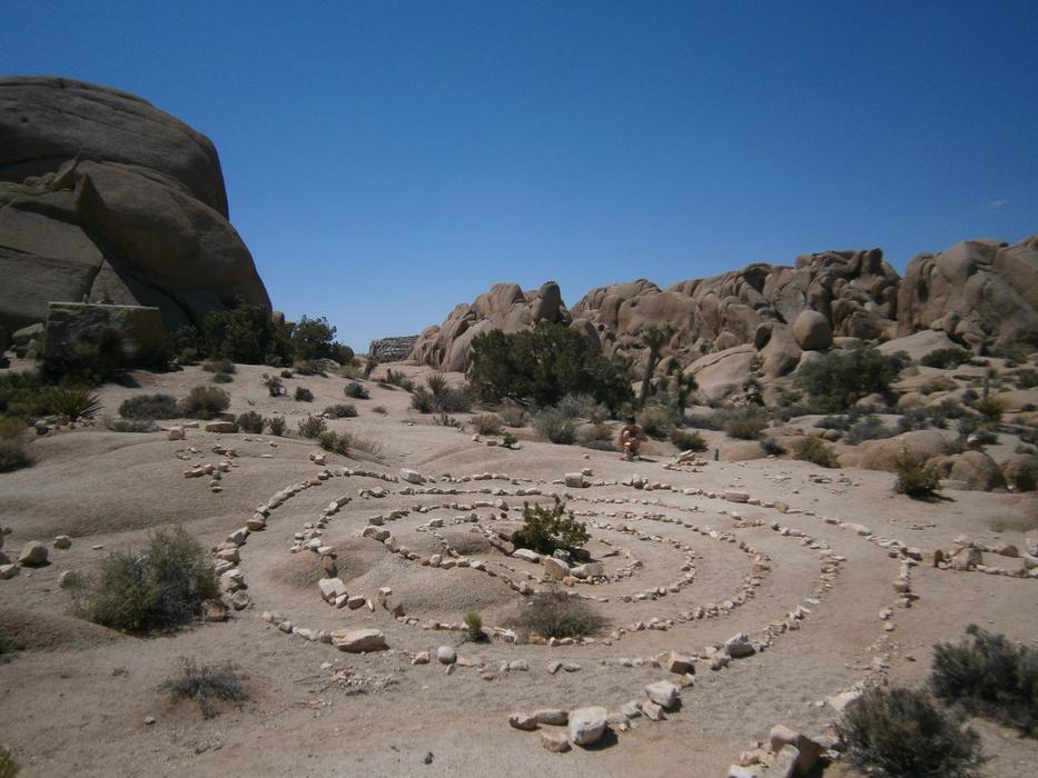 Joshua Tree Rock Formations free image download