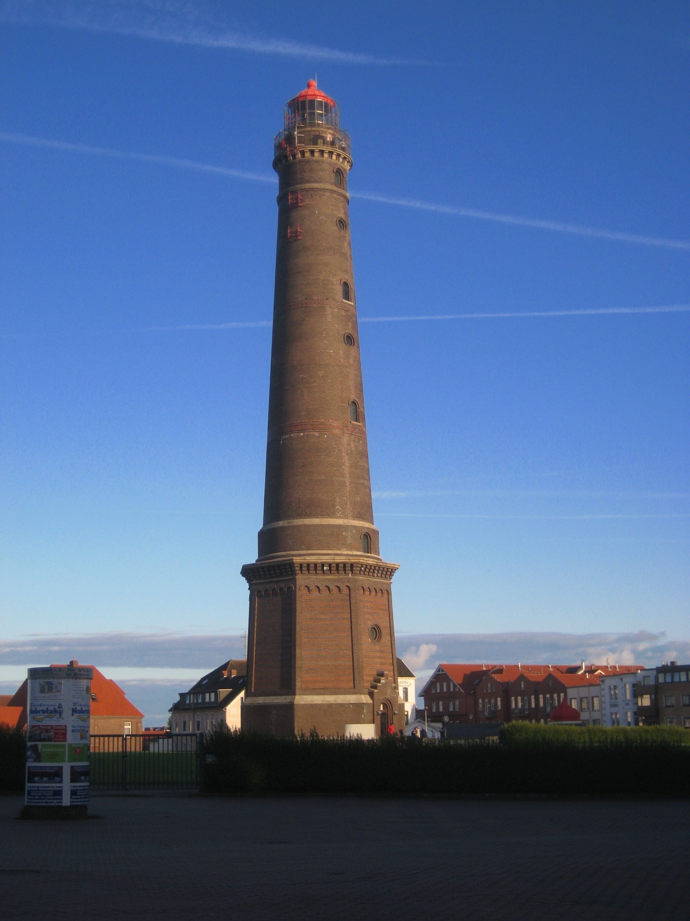 Borkum Lighthouse Blue free image download