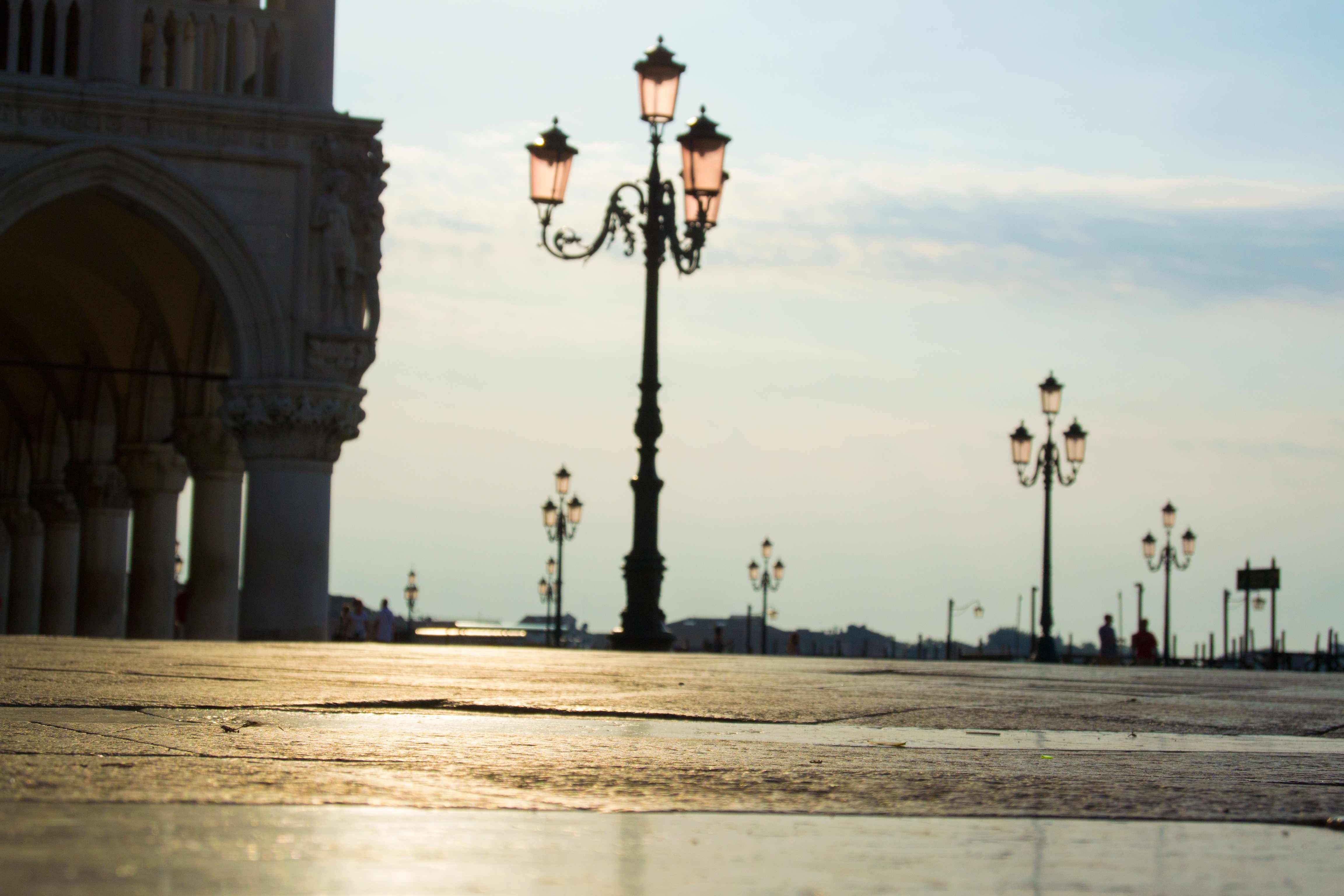 Morning Sunrise over st marks square free image download