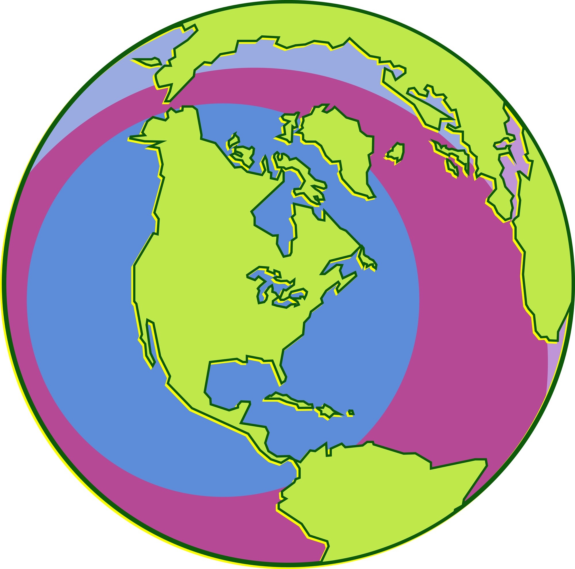 World globe sphere earth map free image download