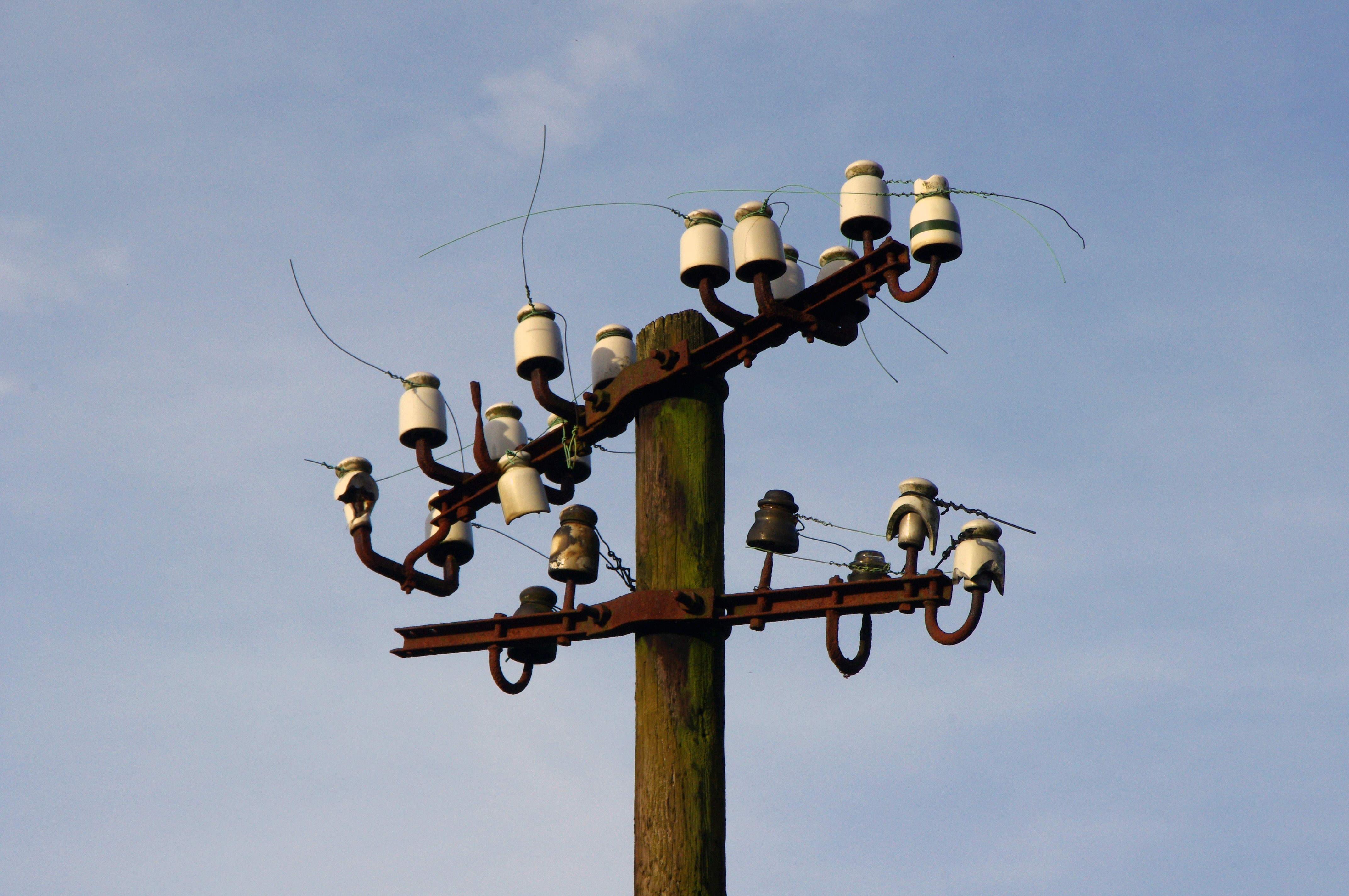 Strommast Sky Power Poles free image download